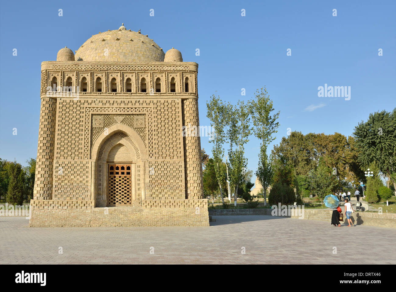 Ismail Samani Mausoleum, Bukhara, Uzbekistan Stock Photo - Alamy