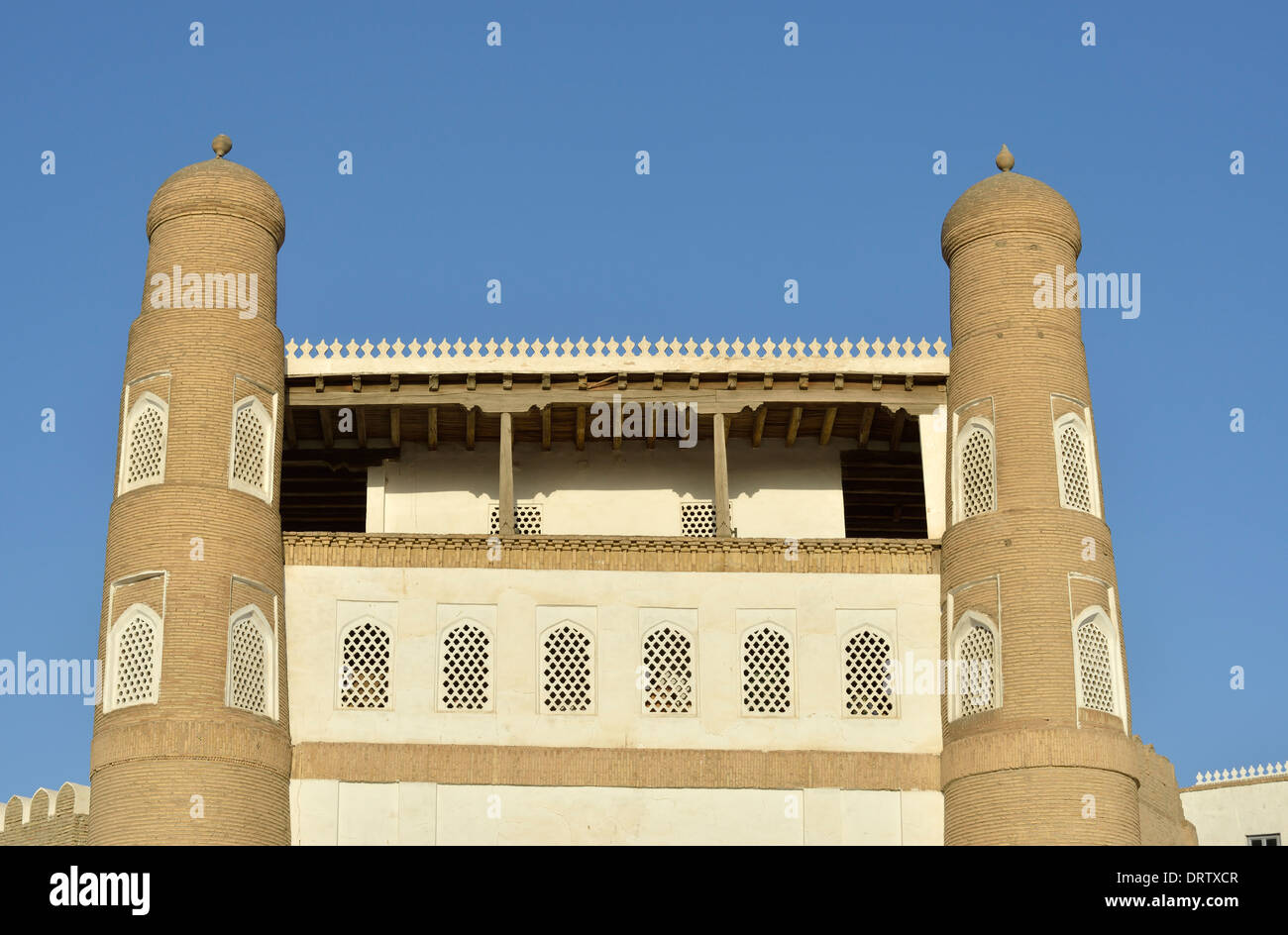 Entrance to the Ark Fortress, Bukhara, Uzbekistan Stock Photo - Alamy