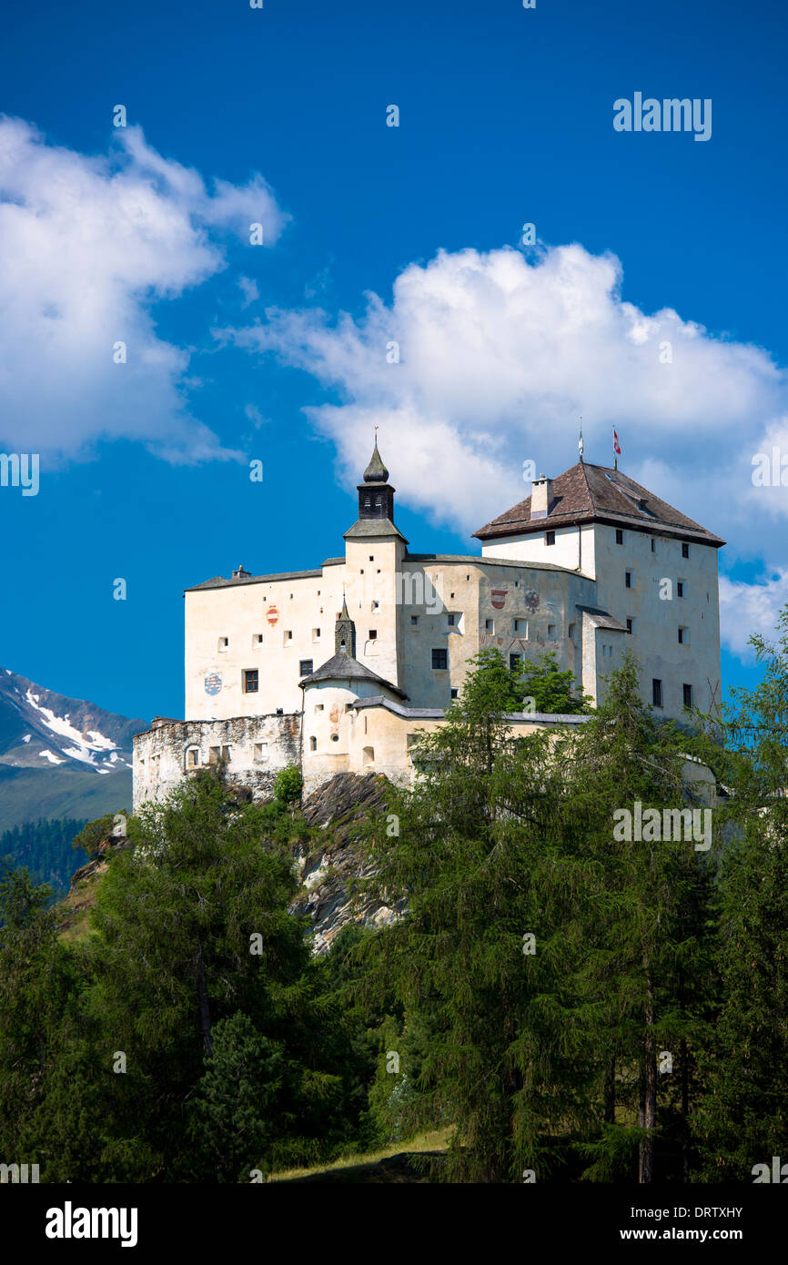 Tarasp castle switzerland graubunden hi-res stock photography and ...