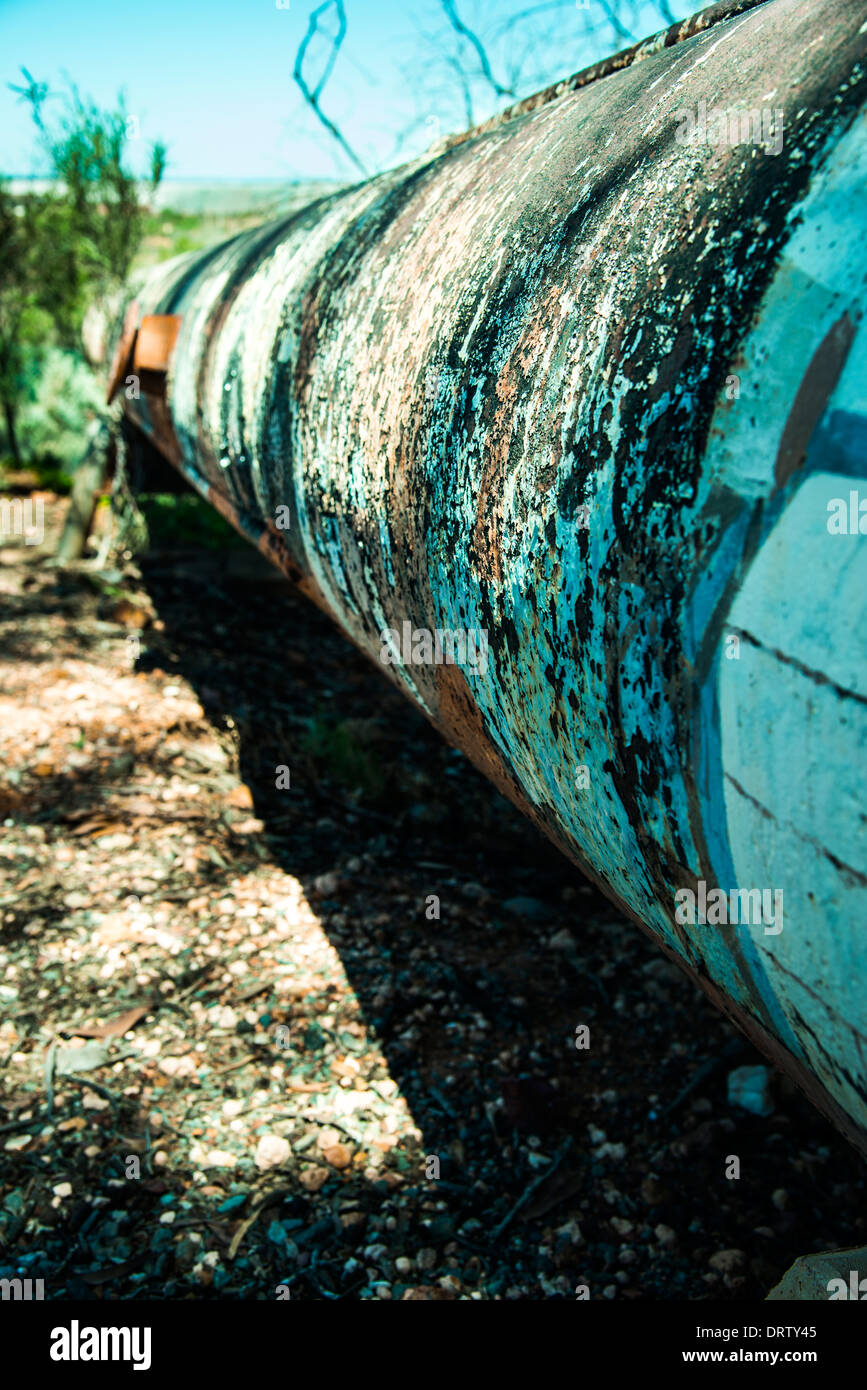 Old and rusty water pipe Stock Photo - Alamy