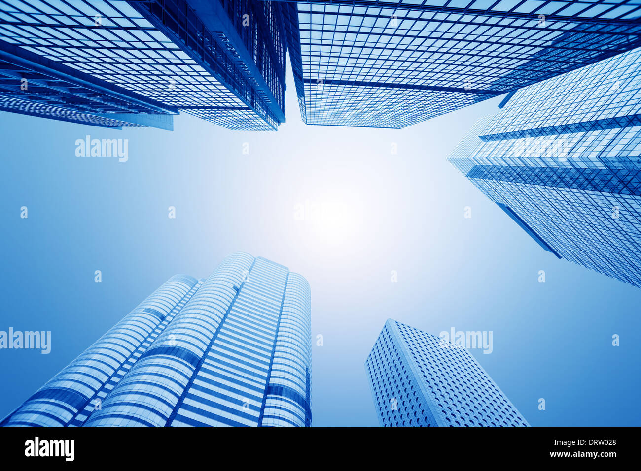 Abstract skyscrapers hi-res stock photography and images - Alamy