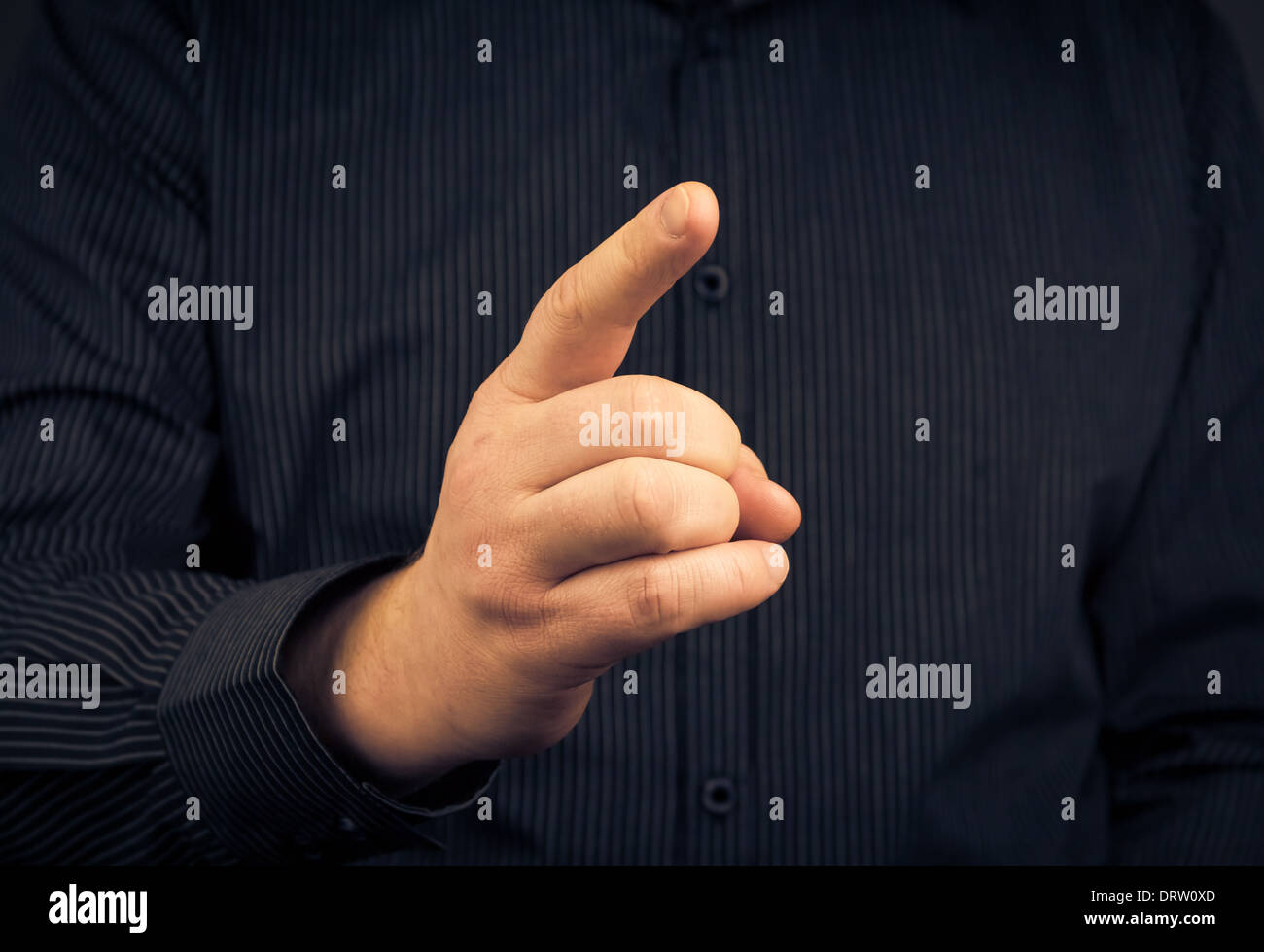 Finger language icon hi-res stock photography and images - Alamy