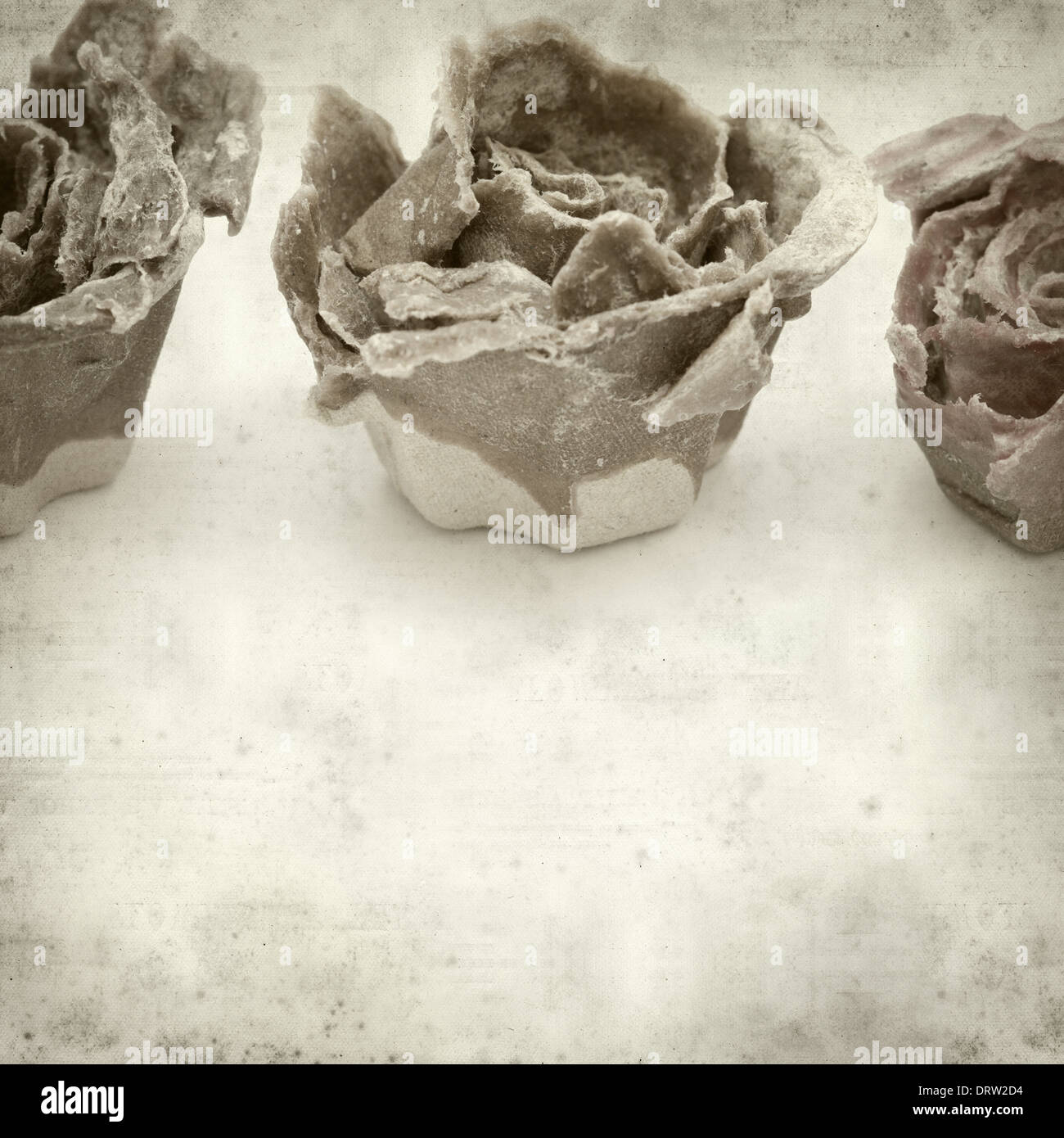 textured old paper background with rose kindling Stock Photo - Alamy