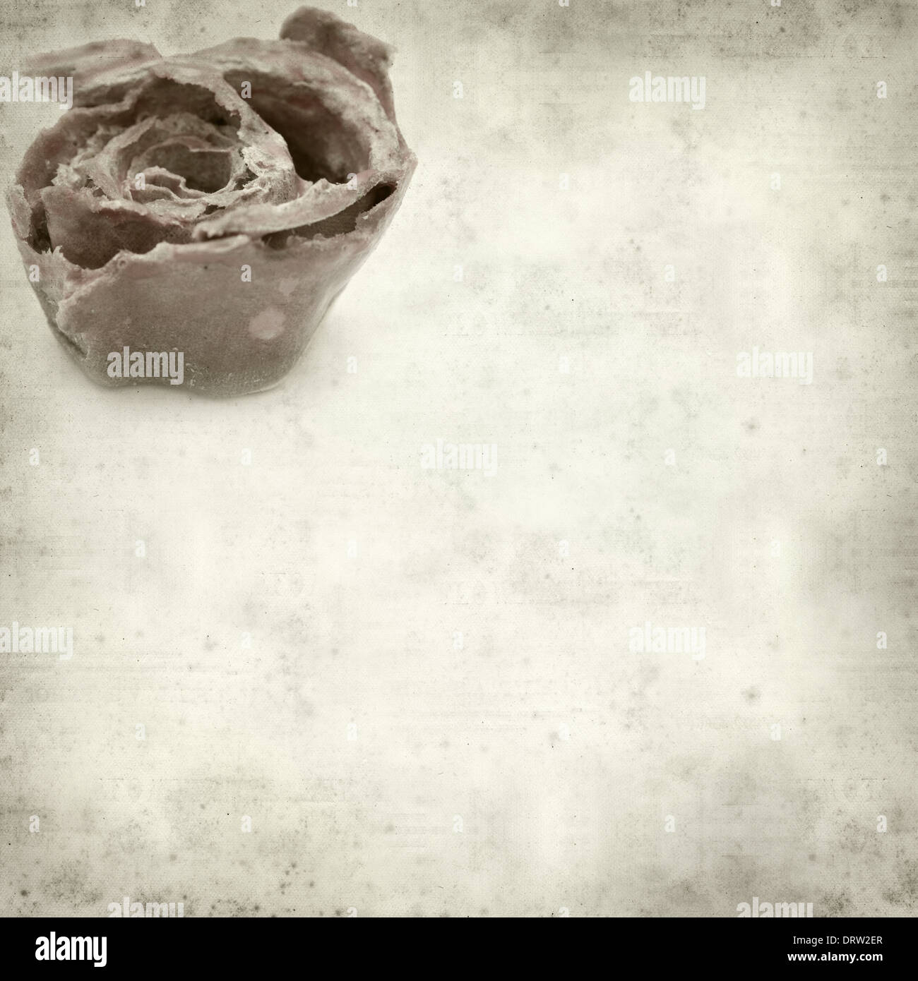 textured old paper background with rose kindling Stock Photo - Alamy