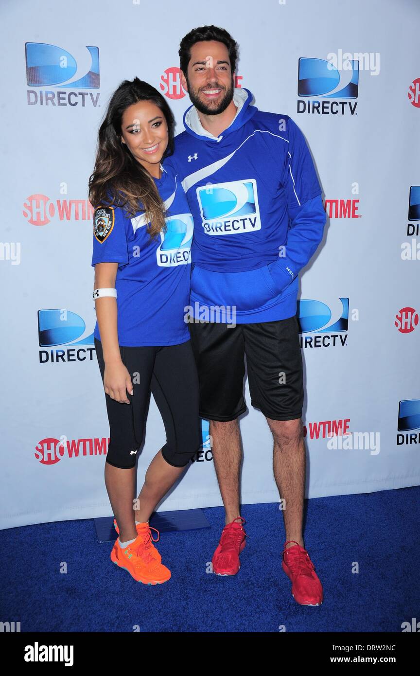 Shay Mitchell, Zachary Levi at arrivals for DIRECTV’s 8th Annual ...