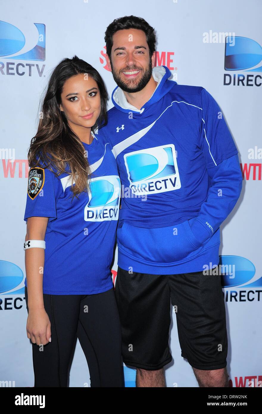 Shay Mitchell, Zachary Levi at arrivals for DIRECTV’s 8th Annual ...