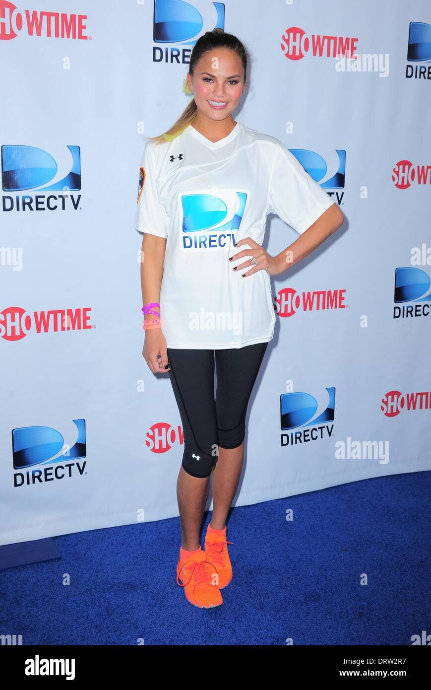 Los Angeles, CA, USA. 1st Feb, 2014. Chrissy Teigen at arrivals for ...