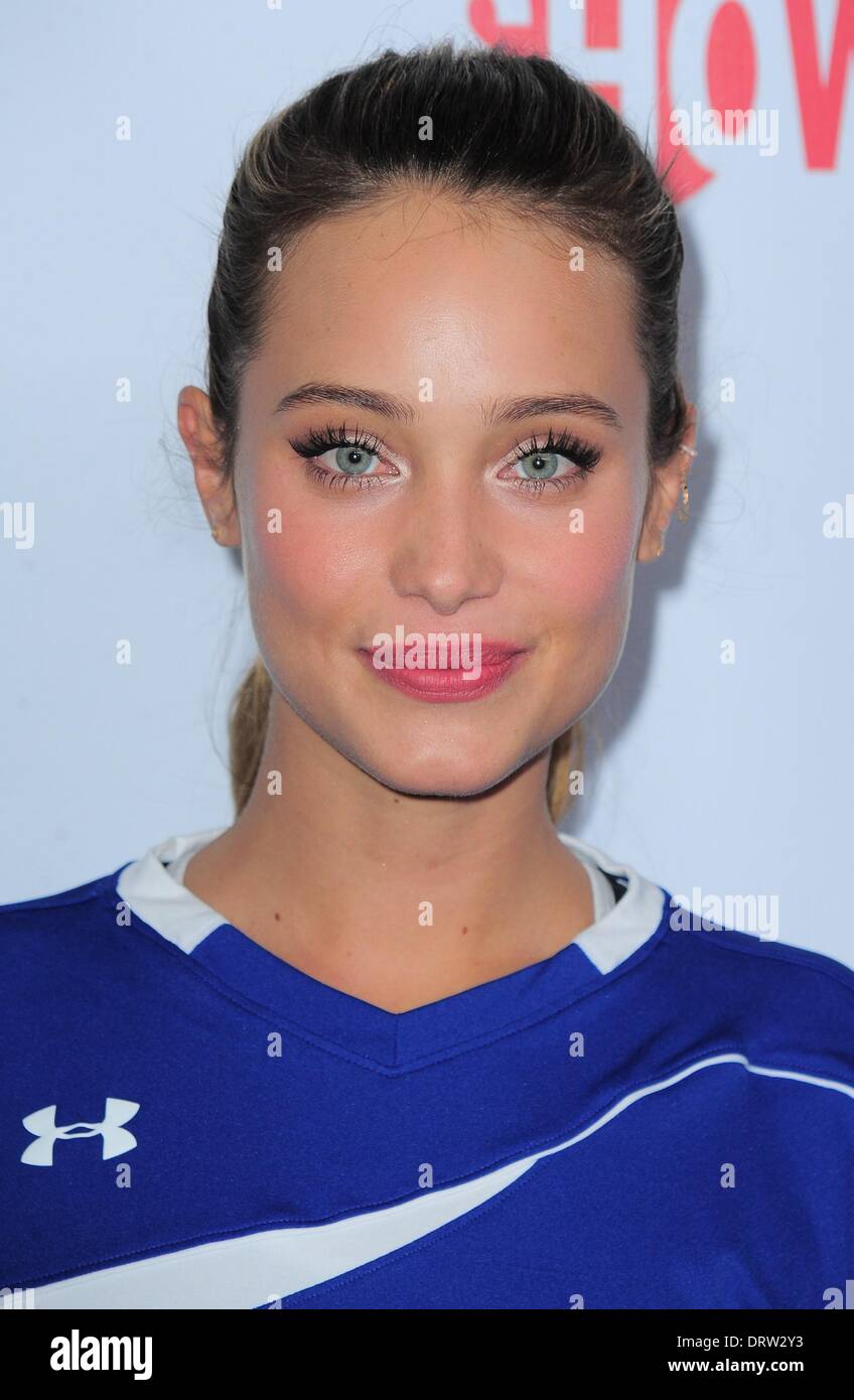 Los Angeles, CA, USA. 1st Feb, 2014. Hannah Davis at arrivals for ...