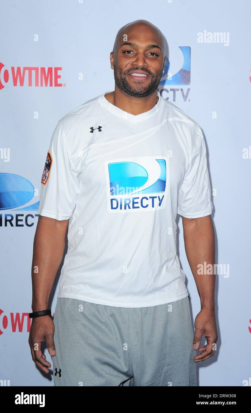 Los Angeles, CA, USA. 1st Feb, 2014. Amani Toomer at arrivals for ...