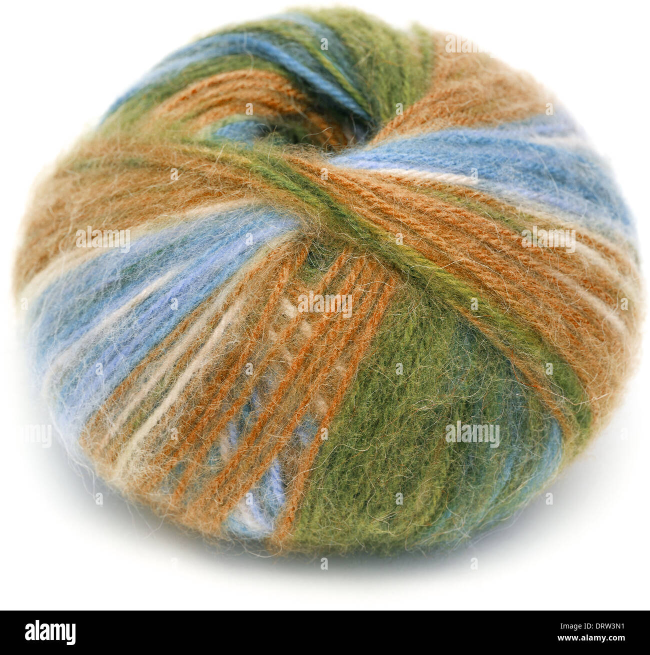 knitting wool isolated on white background Stock Photo - Alamy