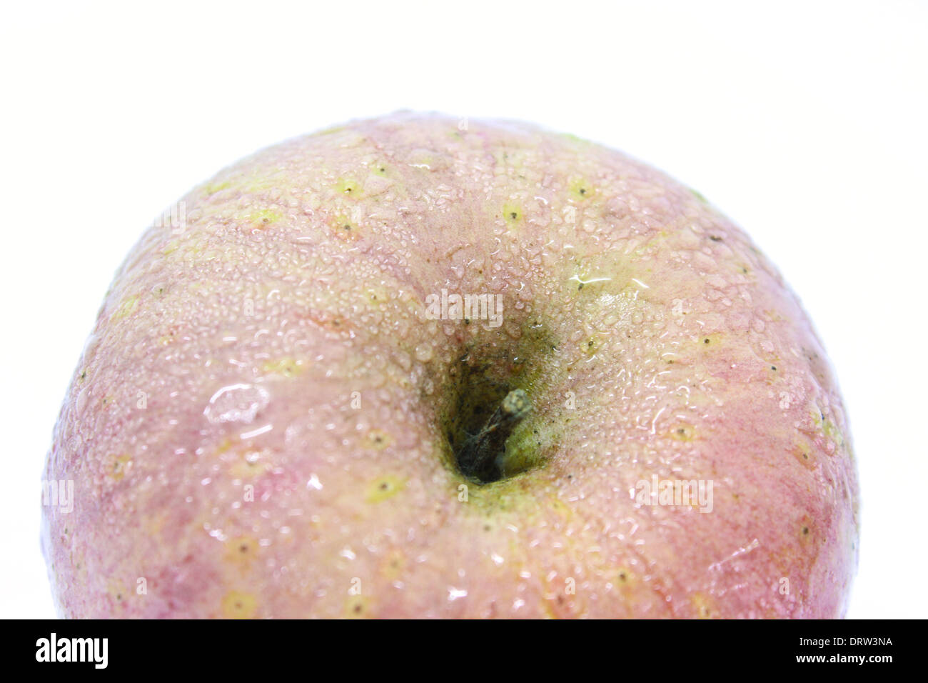 Closeup isolated fresh apple Stock Photo - Alamy