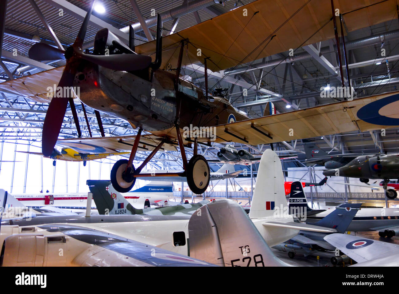 Imperial War Museum, Duxford, England UK Stock Photo - Alamy