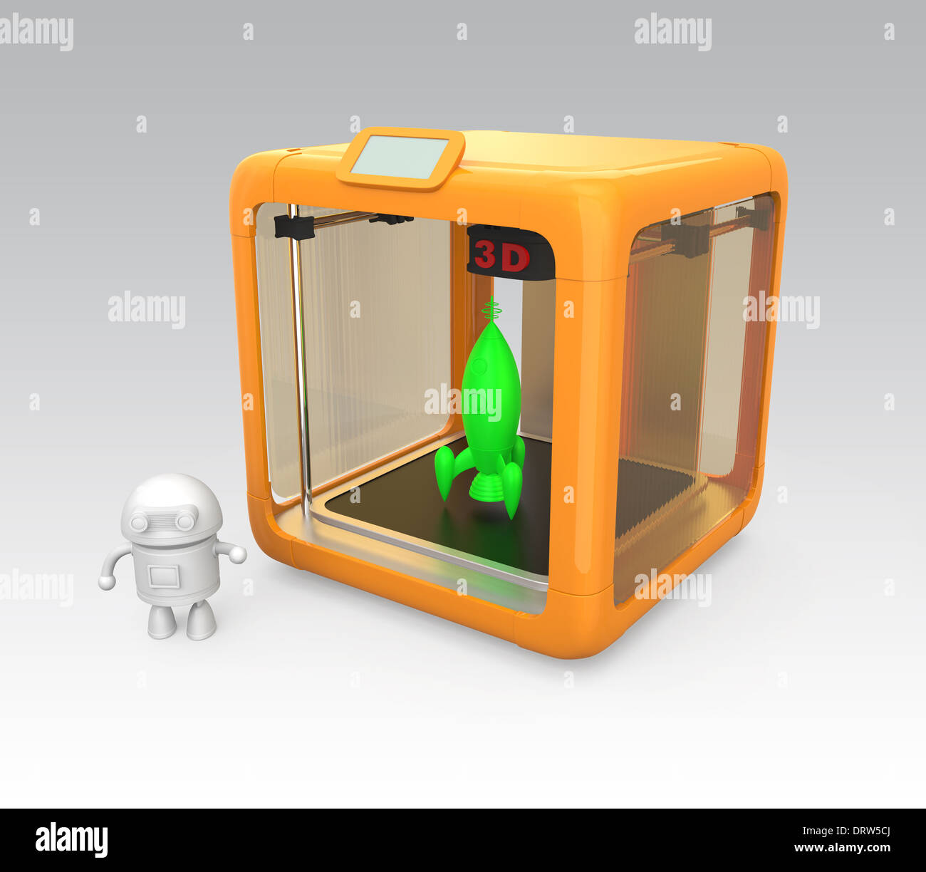 Compact personal 3D printer Stock Photo - Alamy