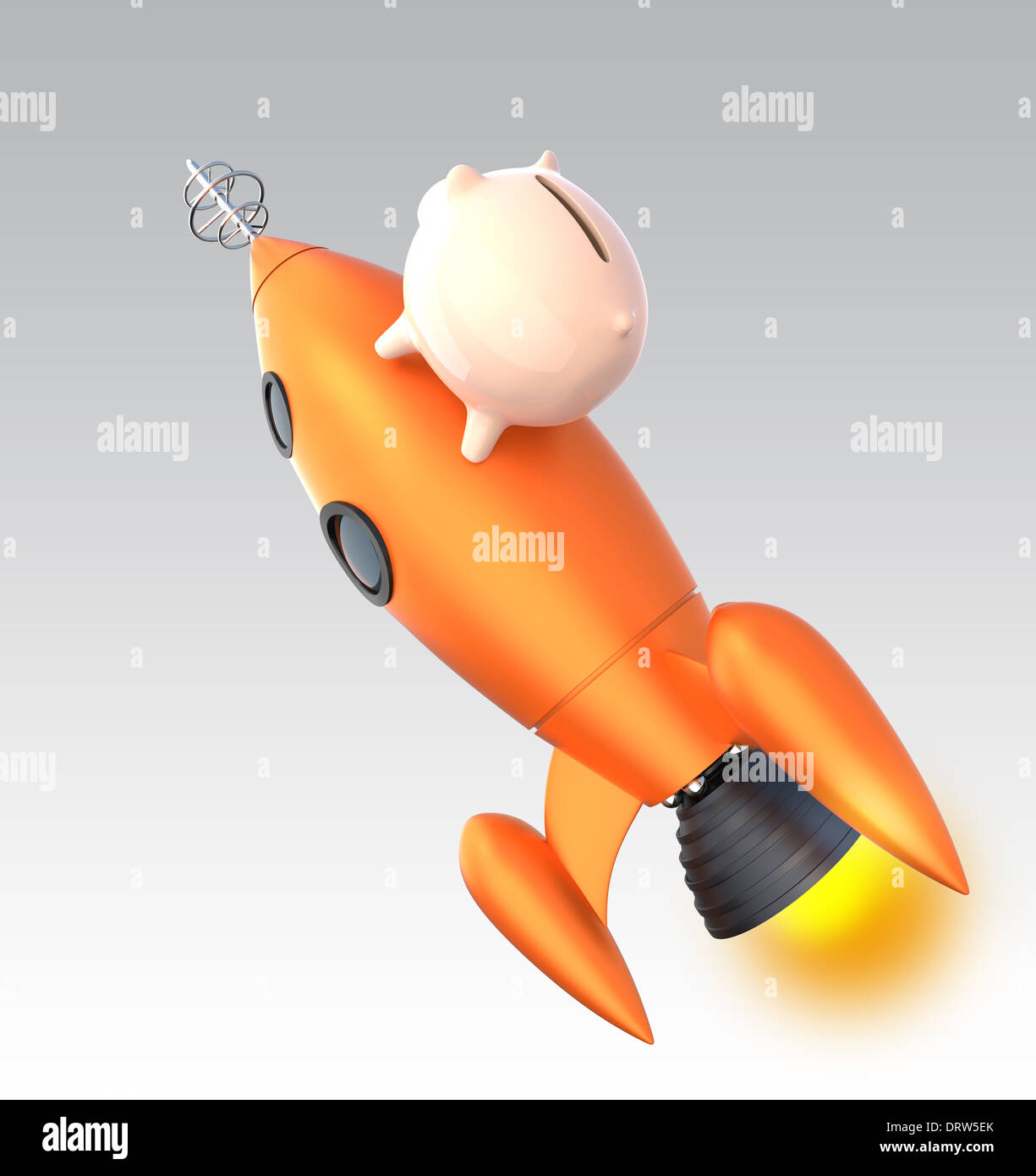 Vintage rocket hi-res stock photography and images - Alamy