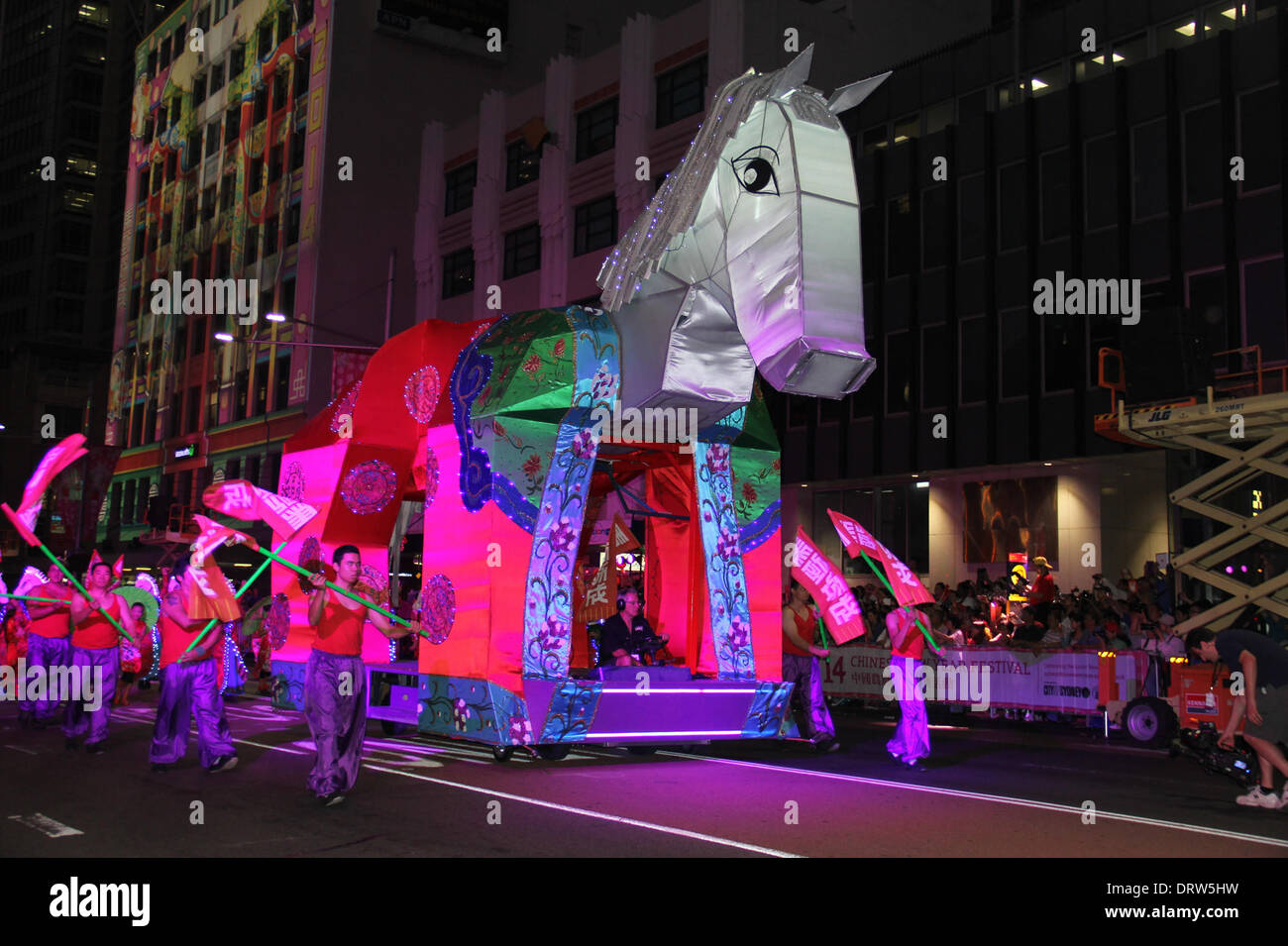 Australia parade float hi-res stock photography and images - Alamy