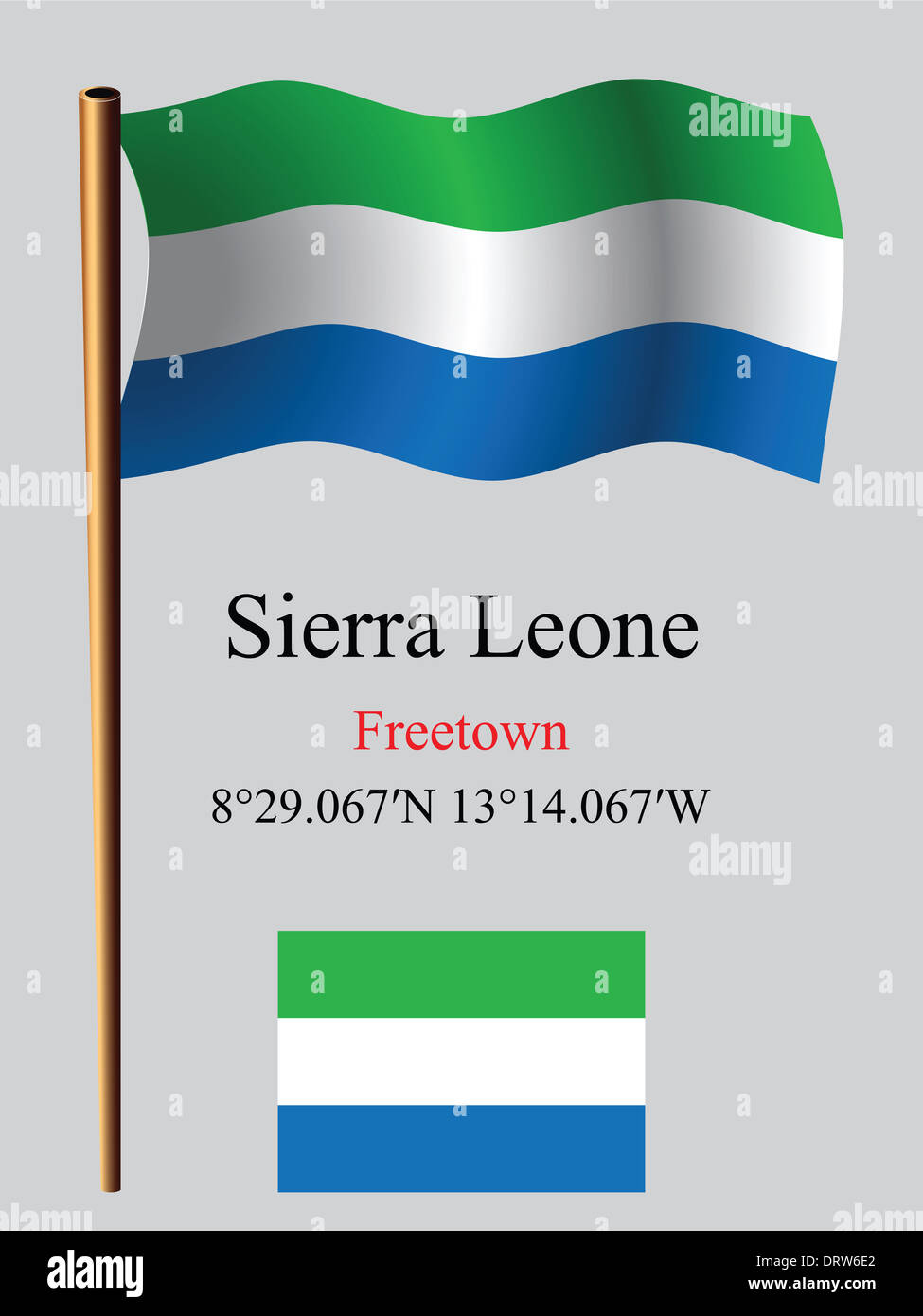 Sierra leone coat of arms hi-res stock photography and images - Alamy