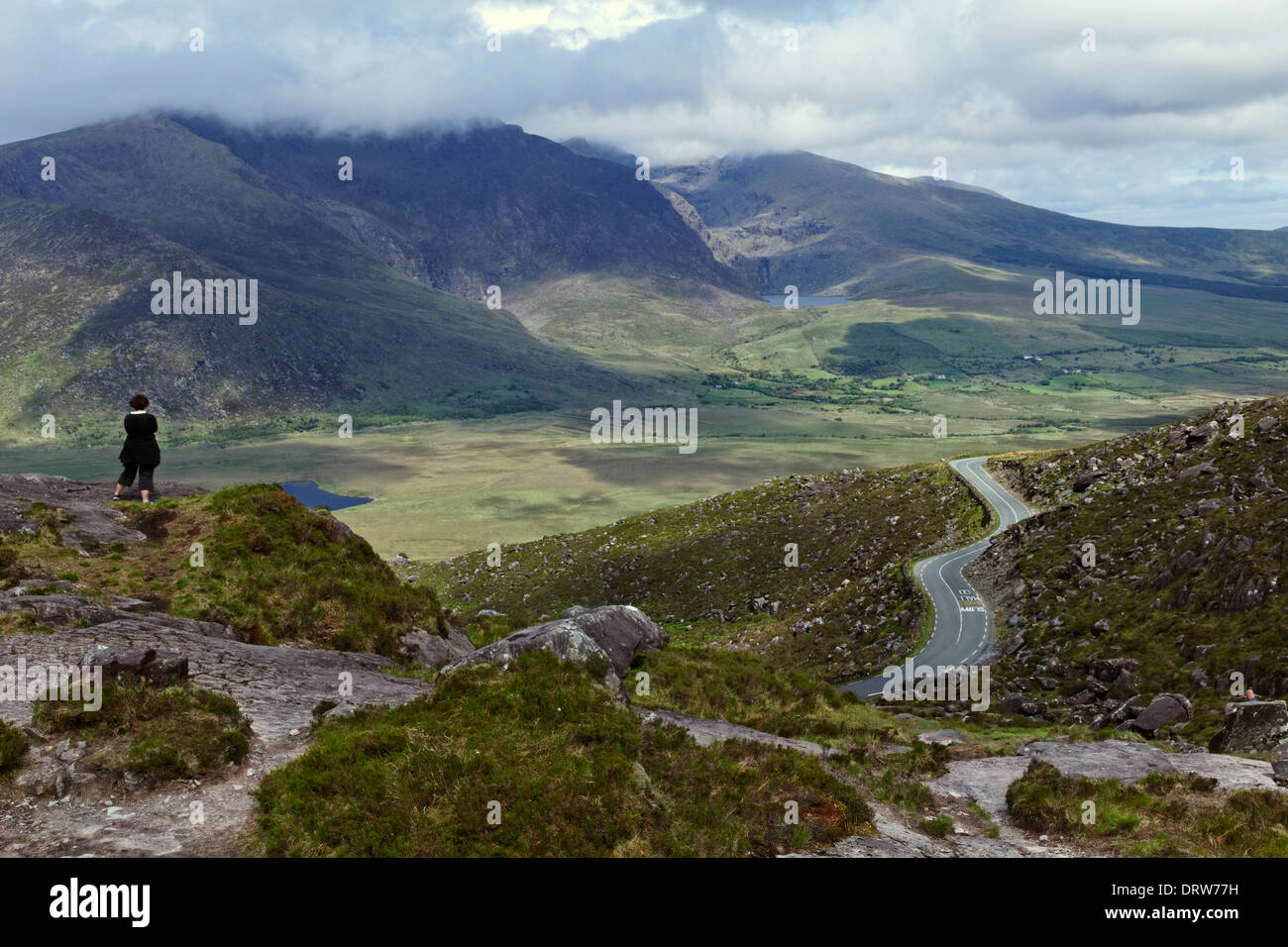 The Conor Pass in County Kerry, Ireland Stock Photo - Alamy