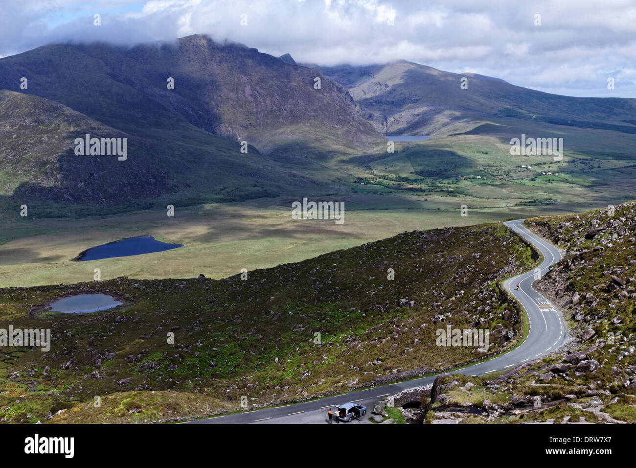 The Conor Pass in County Kerry, Ireland Stock Photo - Alamy
