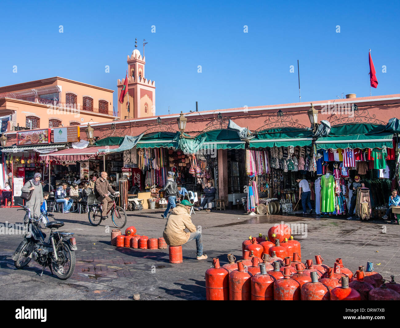 Marrakech outdoor market hi-res stock photography and images - Alamy