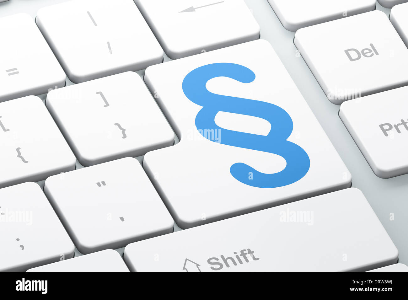 Law concept: Paragraph on computer keyboard background Stock Photo - Alamy
