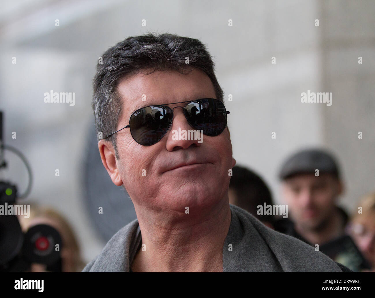 Simon Cowell at the Britain's Got Talent Auditions in Birmingham UK ...
