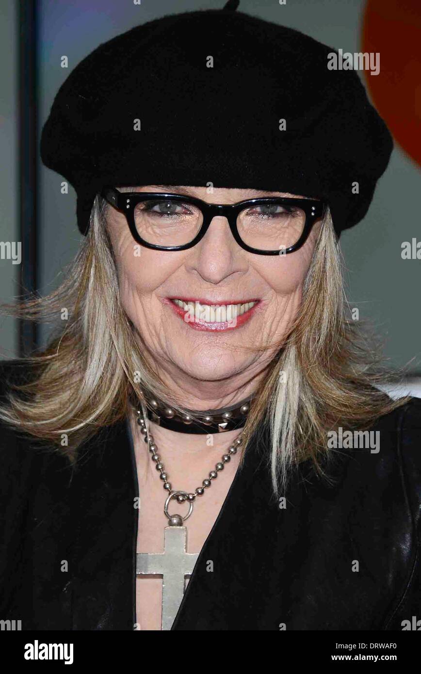 Actress Diane Keaton at the 49.Goldene Kamera 2014 at Hangar Airport ...