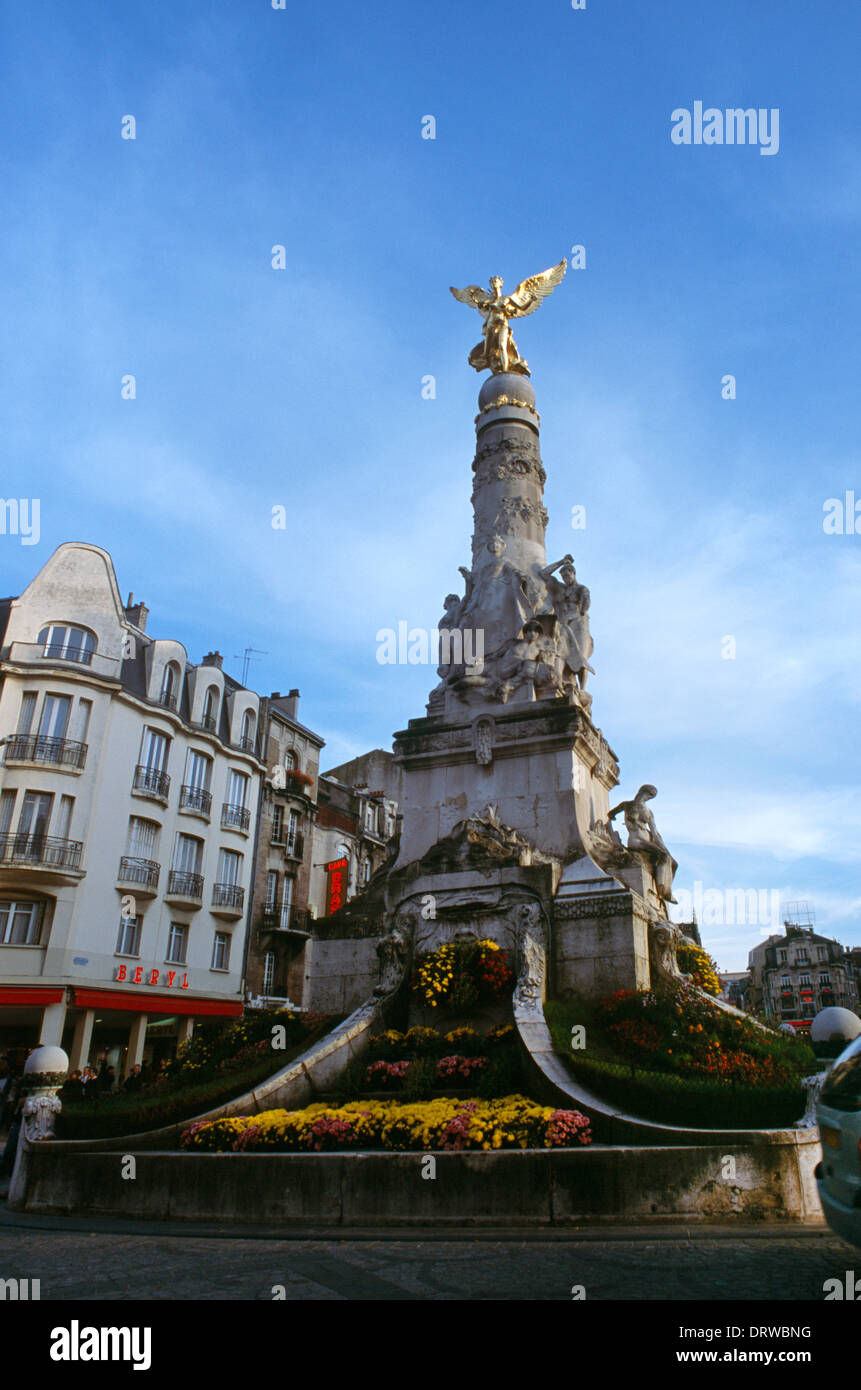 Reims France War Memorial Place Drouet D'Erlon Stock Photo - Alamy