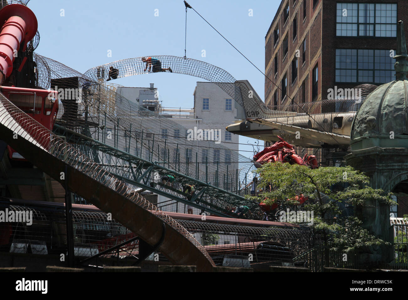City museum St. Louis Missouri made from repurposed architectural and ...