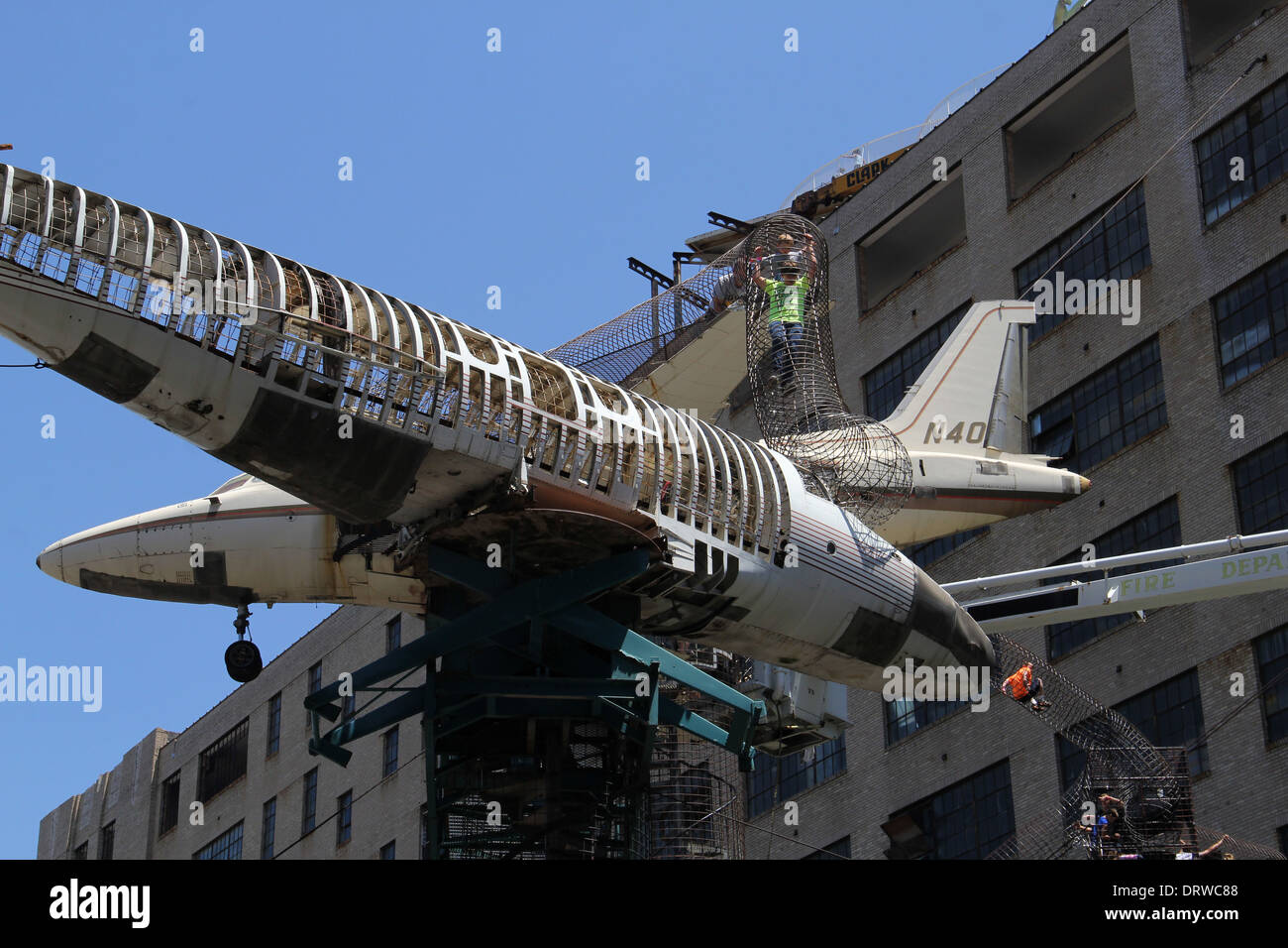 City museum St. Louis Missouri made from repurposed architectural and ...