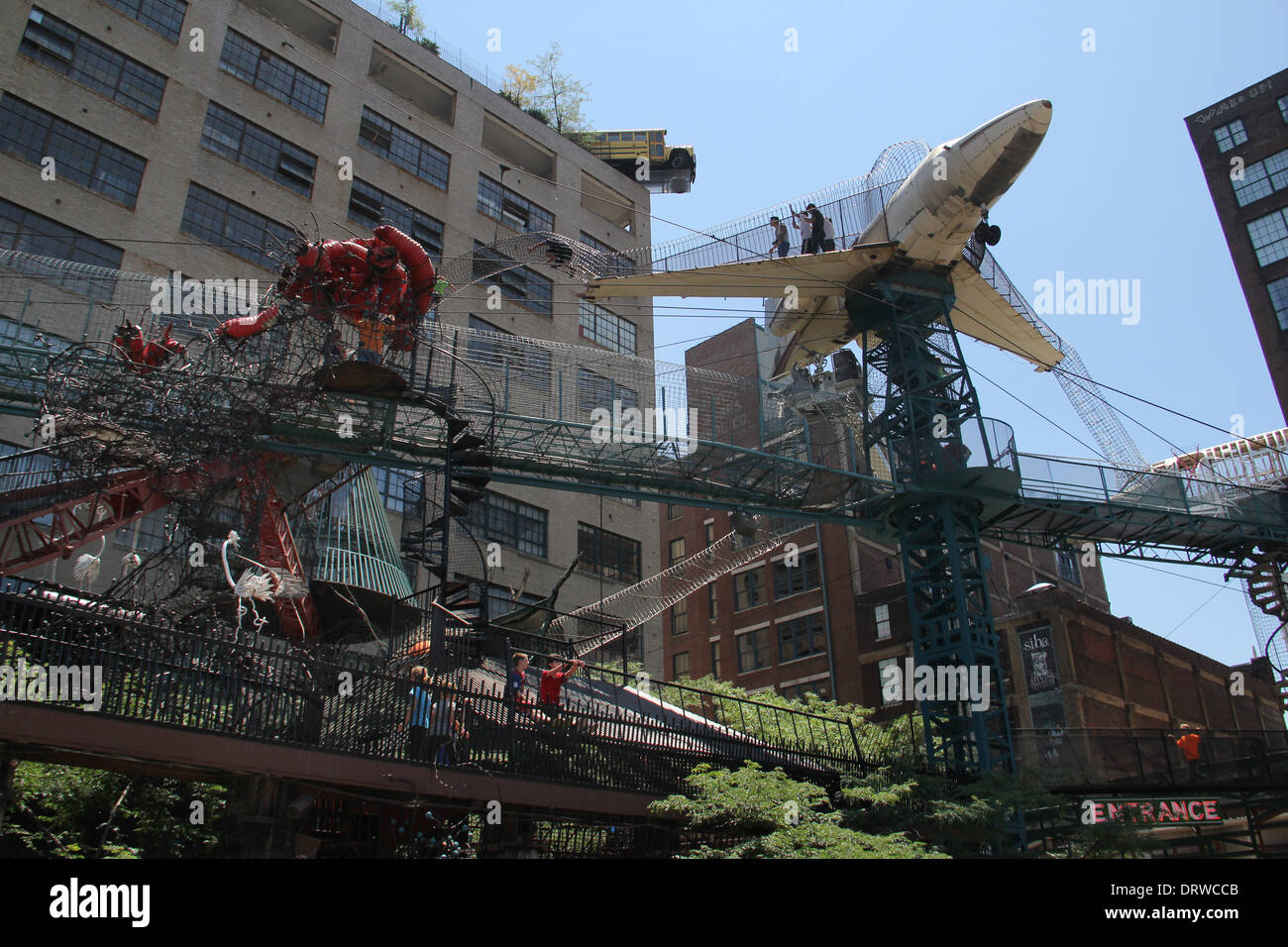 City museum St. Louis Missouri made from repurposed architectural and ...
