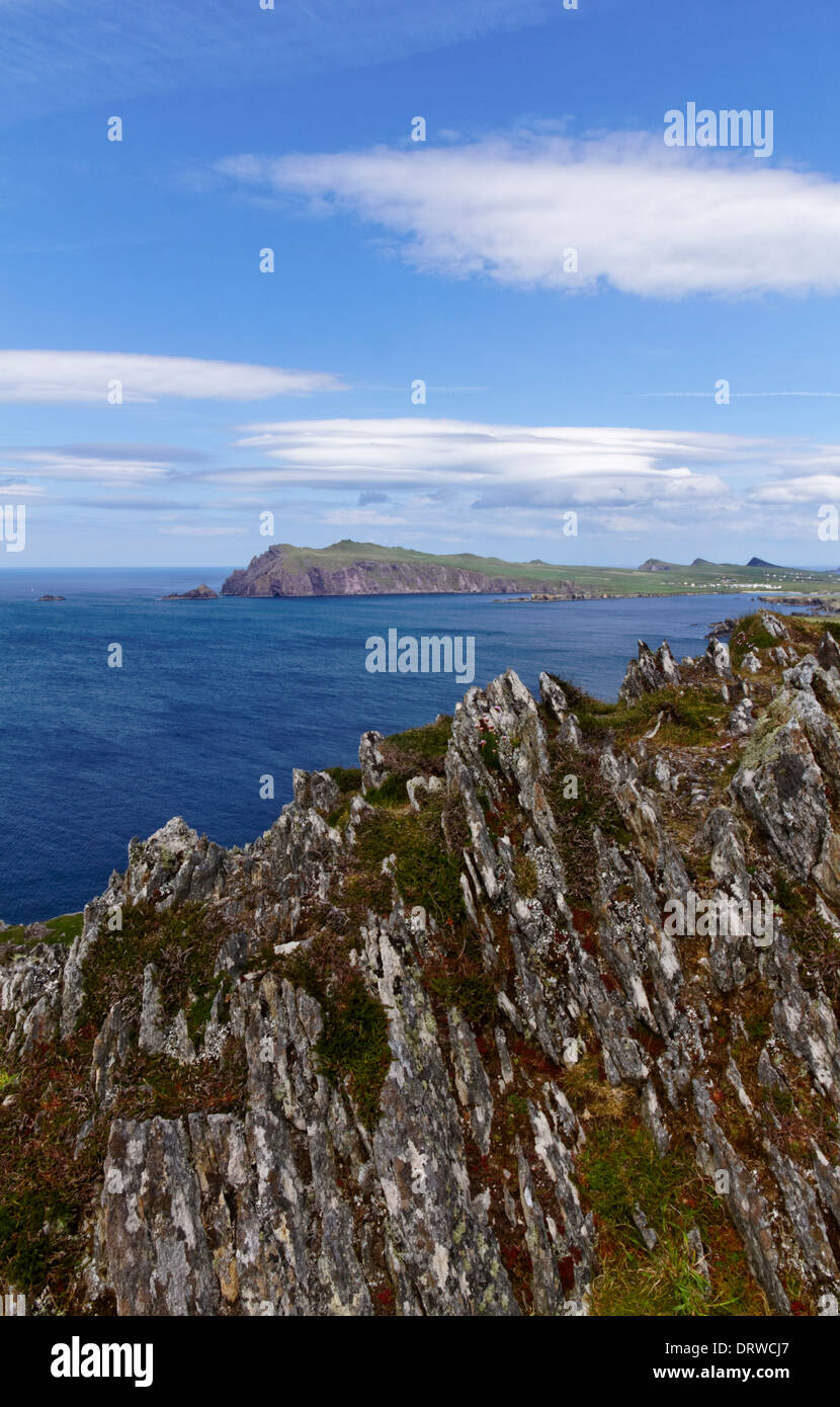 Sybil Head on the Dingle Peninsula in County Kerry, Ireland Stock Photo ...