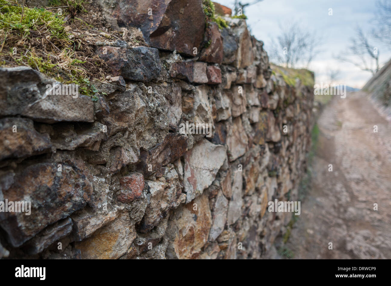 Rough stone path hi-res stock photography and images - Alamy