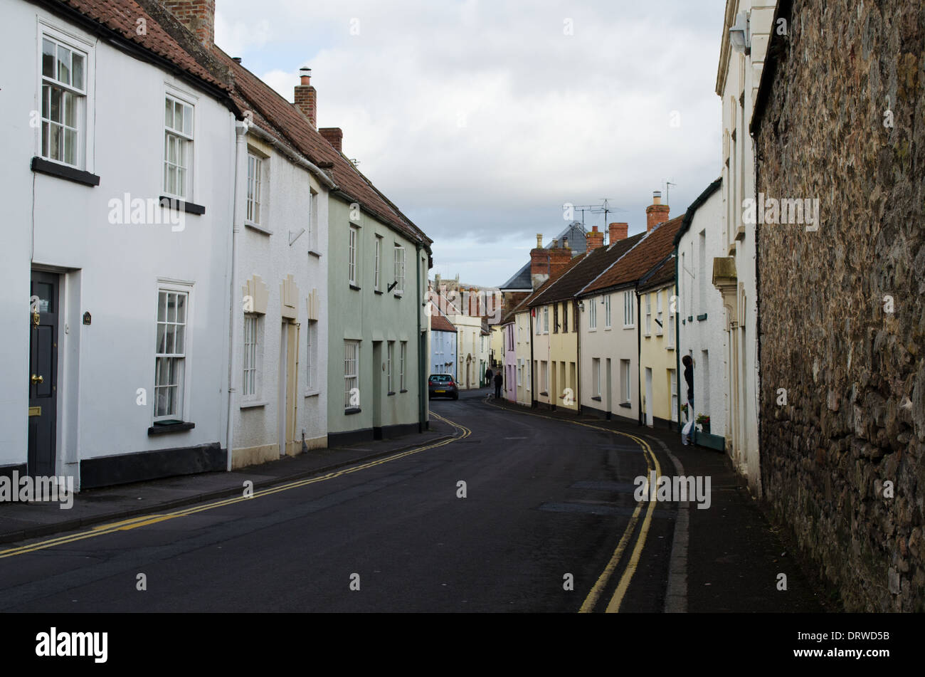 Streets in Axbridge in Somerset Stock Photo - Alamy