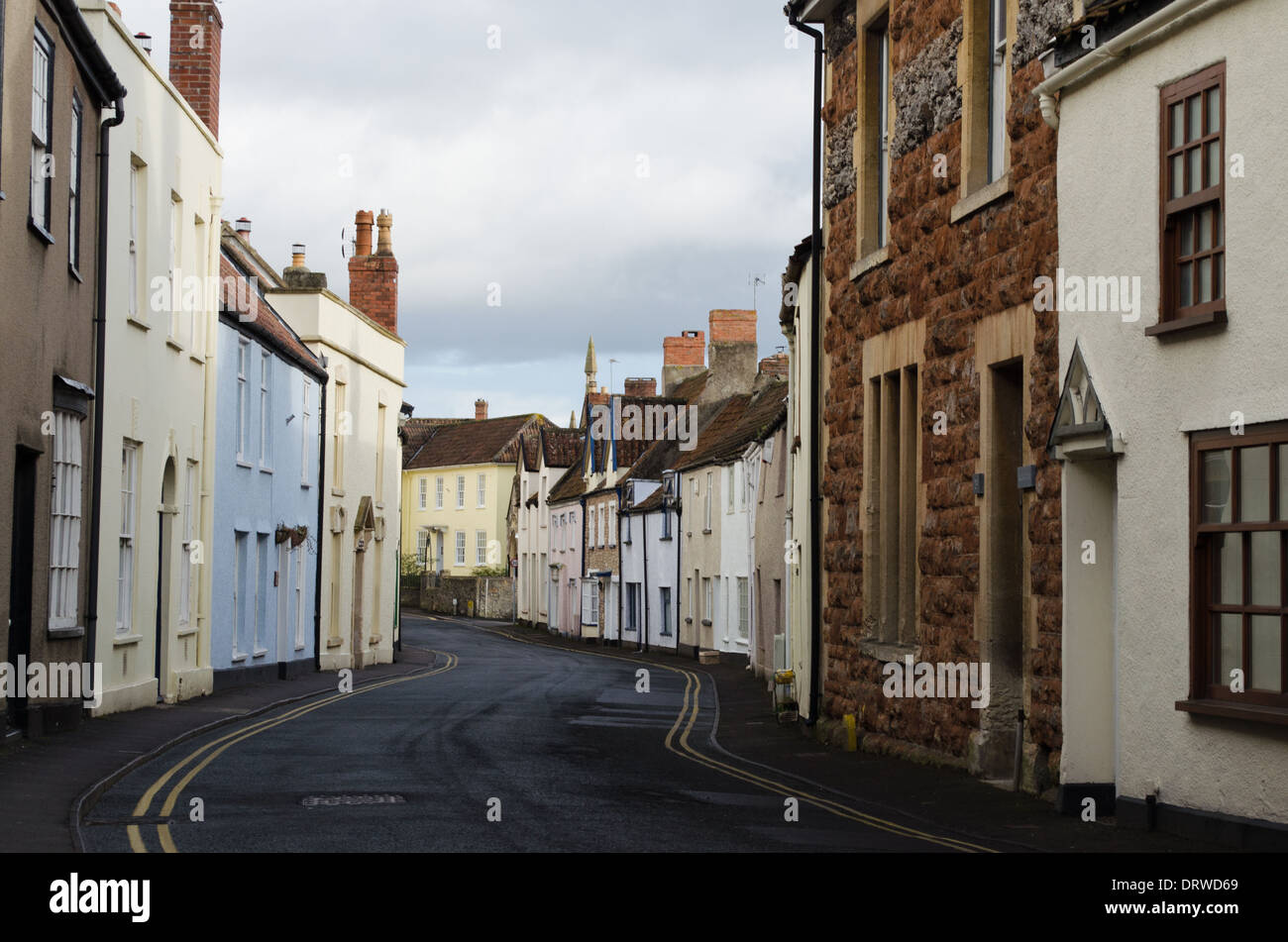 Streets in Axbridge in Somerset Stock Photo - Alamy