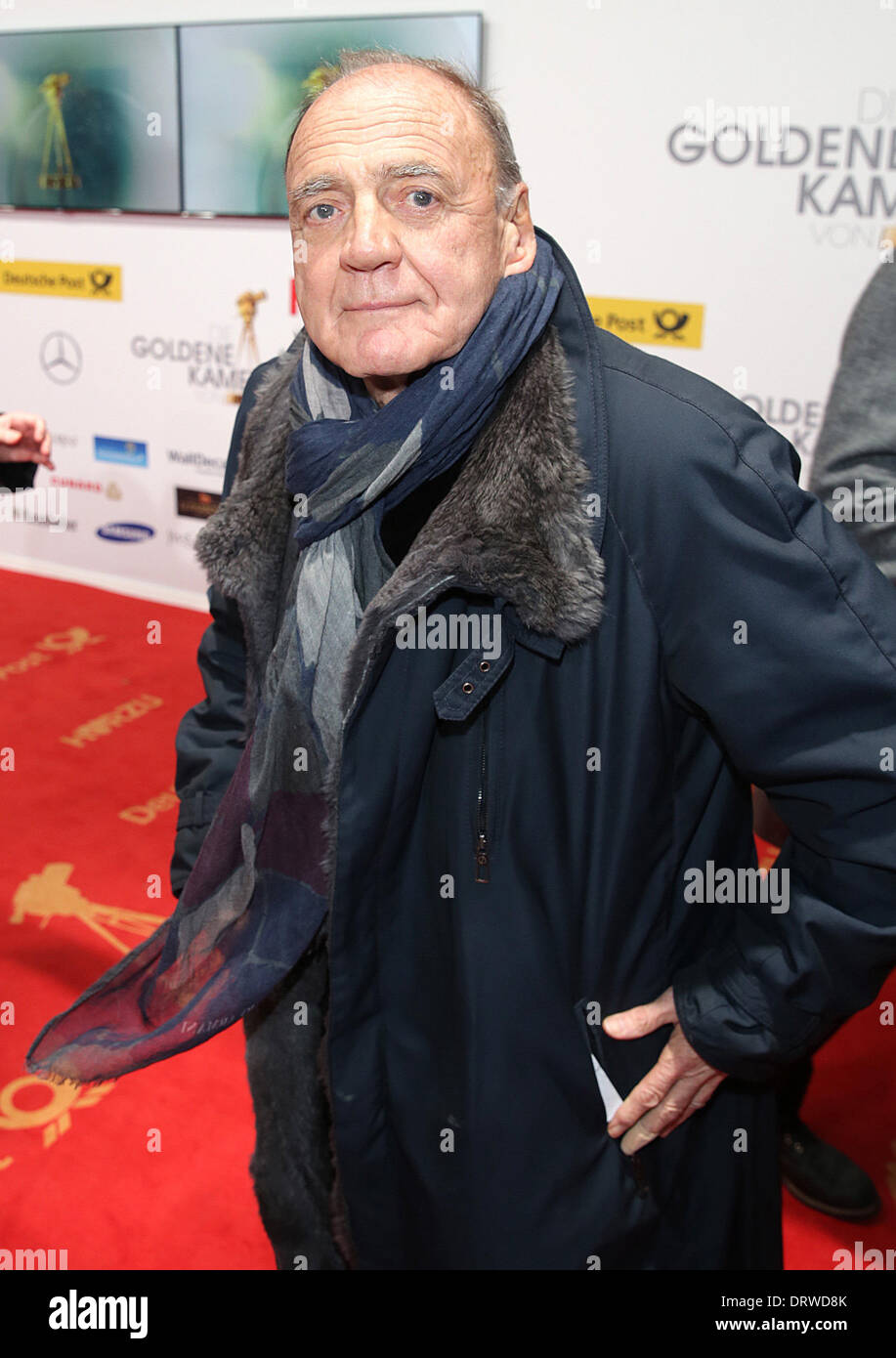 Berlin, Germany. 01st Feb, 2014. Actor Bruno Ganz attends the awarding ...