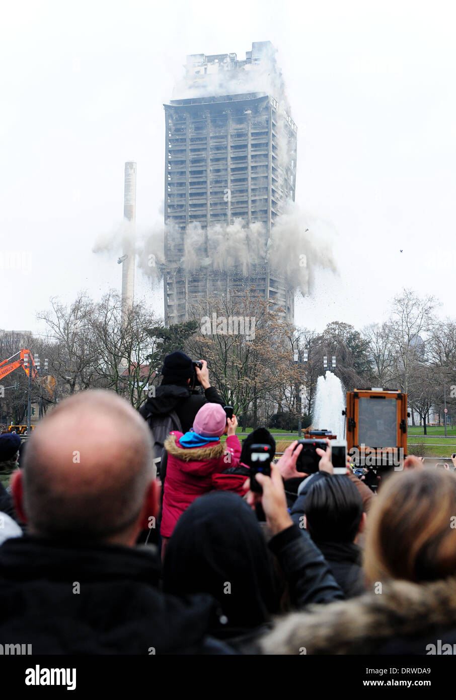 Tower building blasting operation hi-res stock photography and images ...