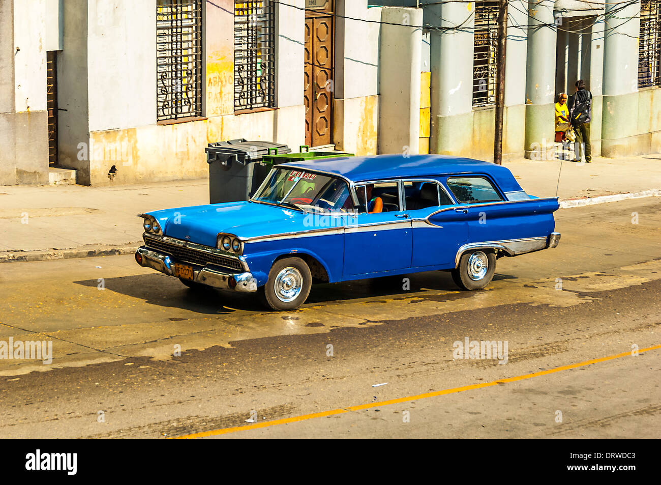 American motor cars from 1950's, Havana, Cuba Stock Photo - Alamy