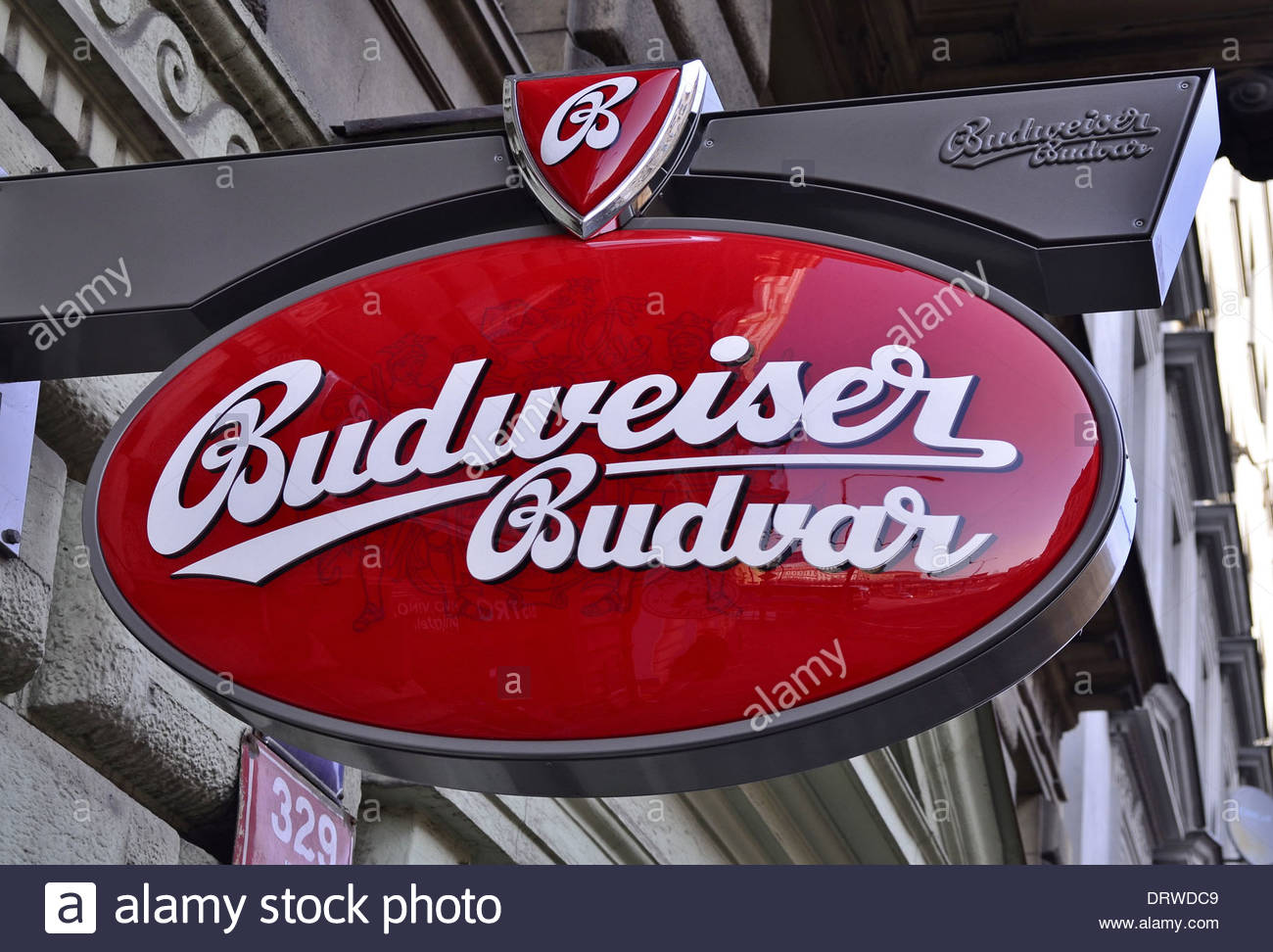 Budweiser Budvar Logo High Resolution Stock Photography and Images - Alamy
