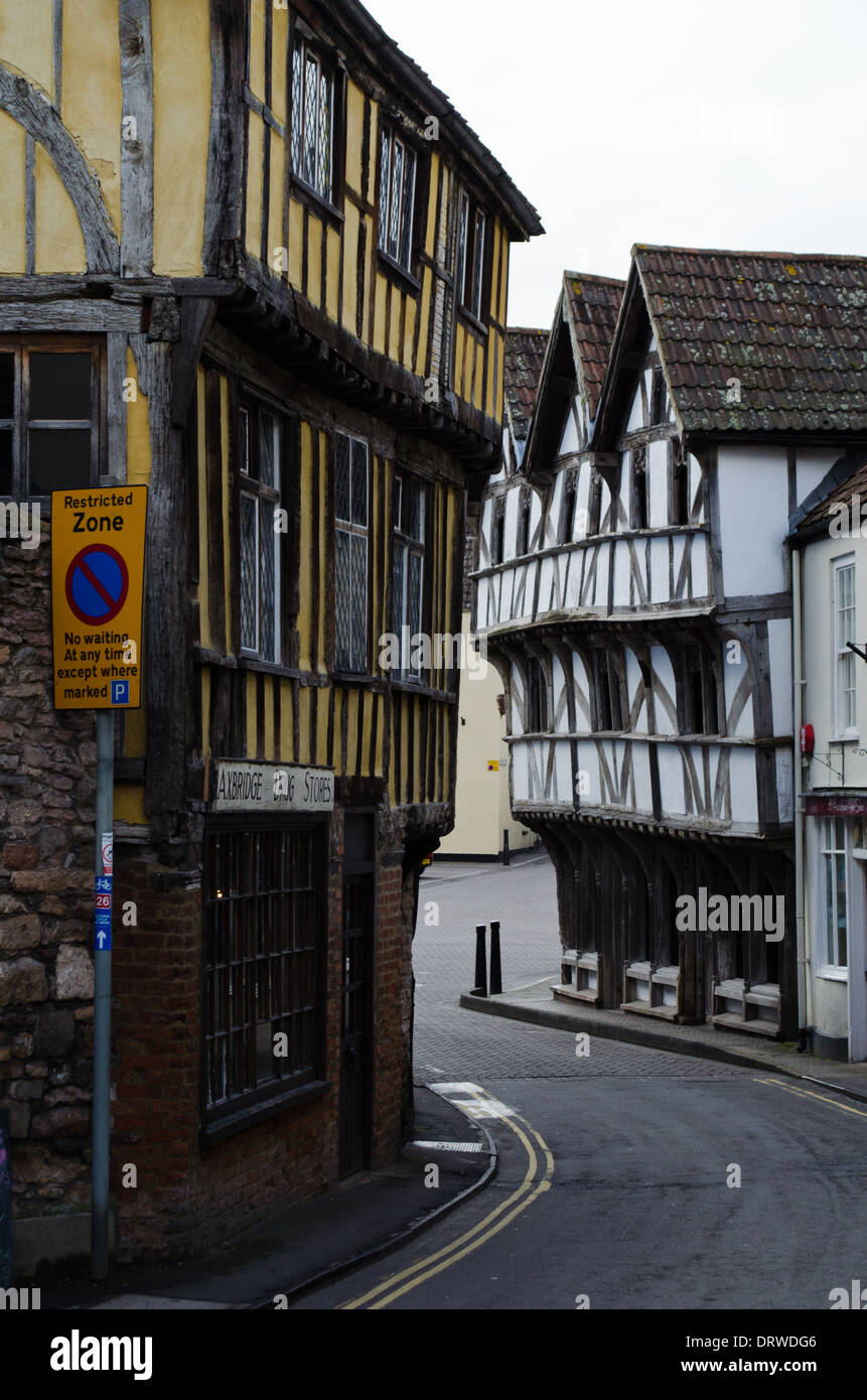 Streets in Axbridge in Somerset Stock Photo - Alamy