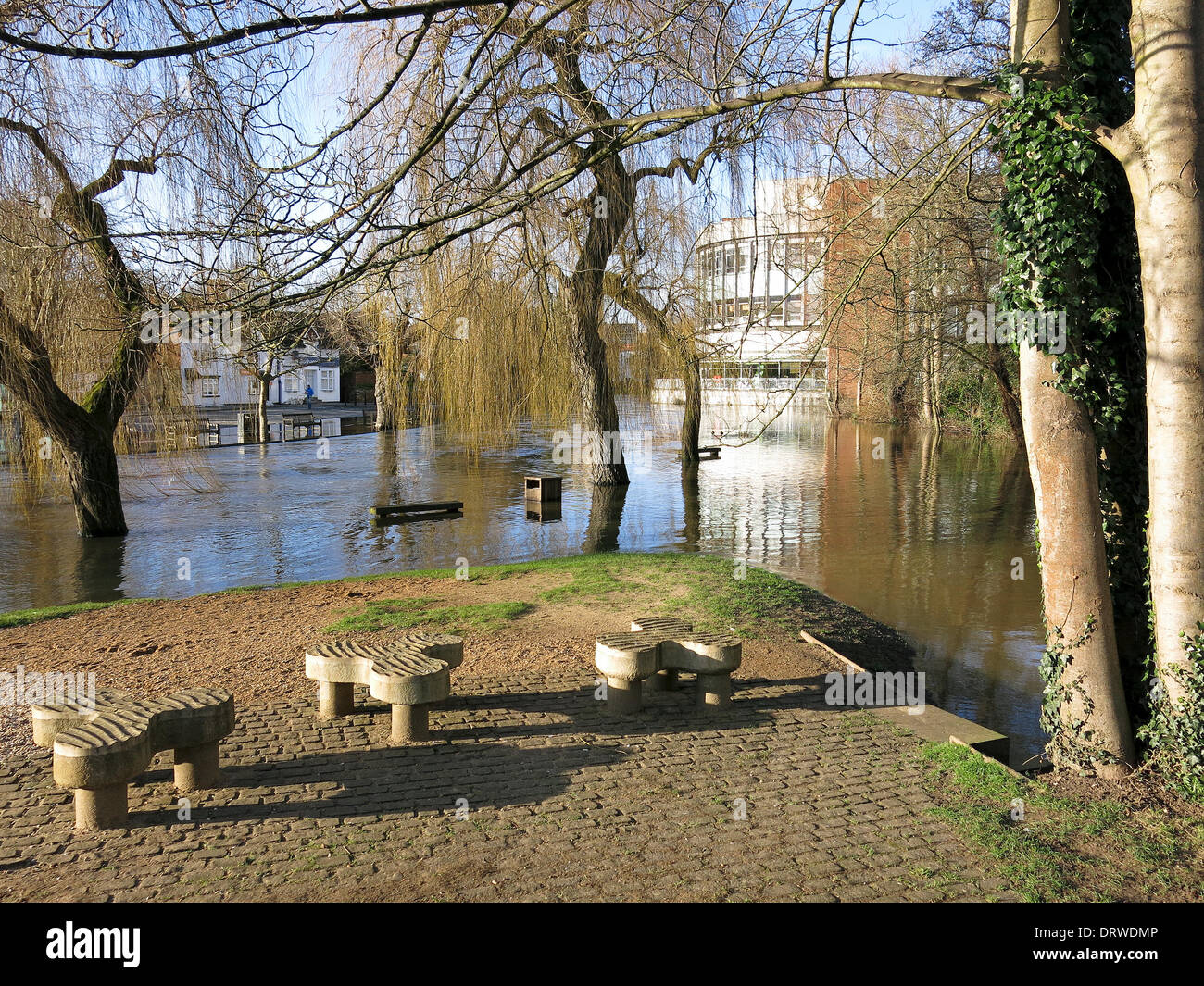 Flooding In Guildford High Resolution Stock Photography and Images - Alamy