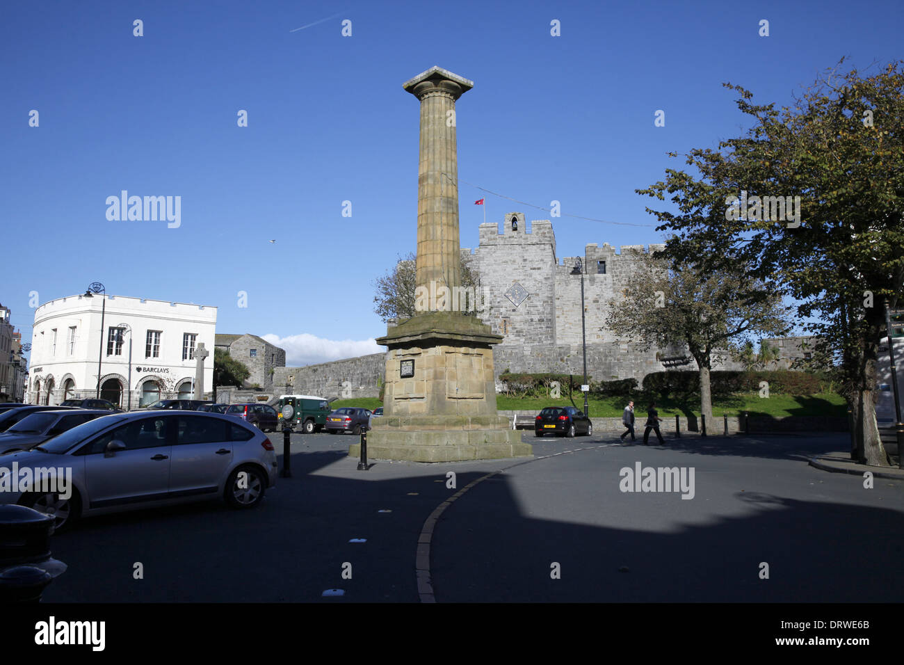 Castletown square hi-res stock photography and images - Alamy