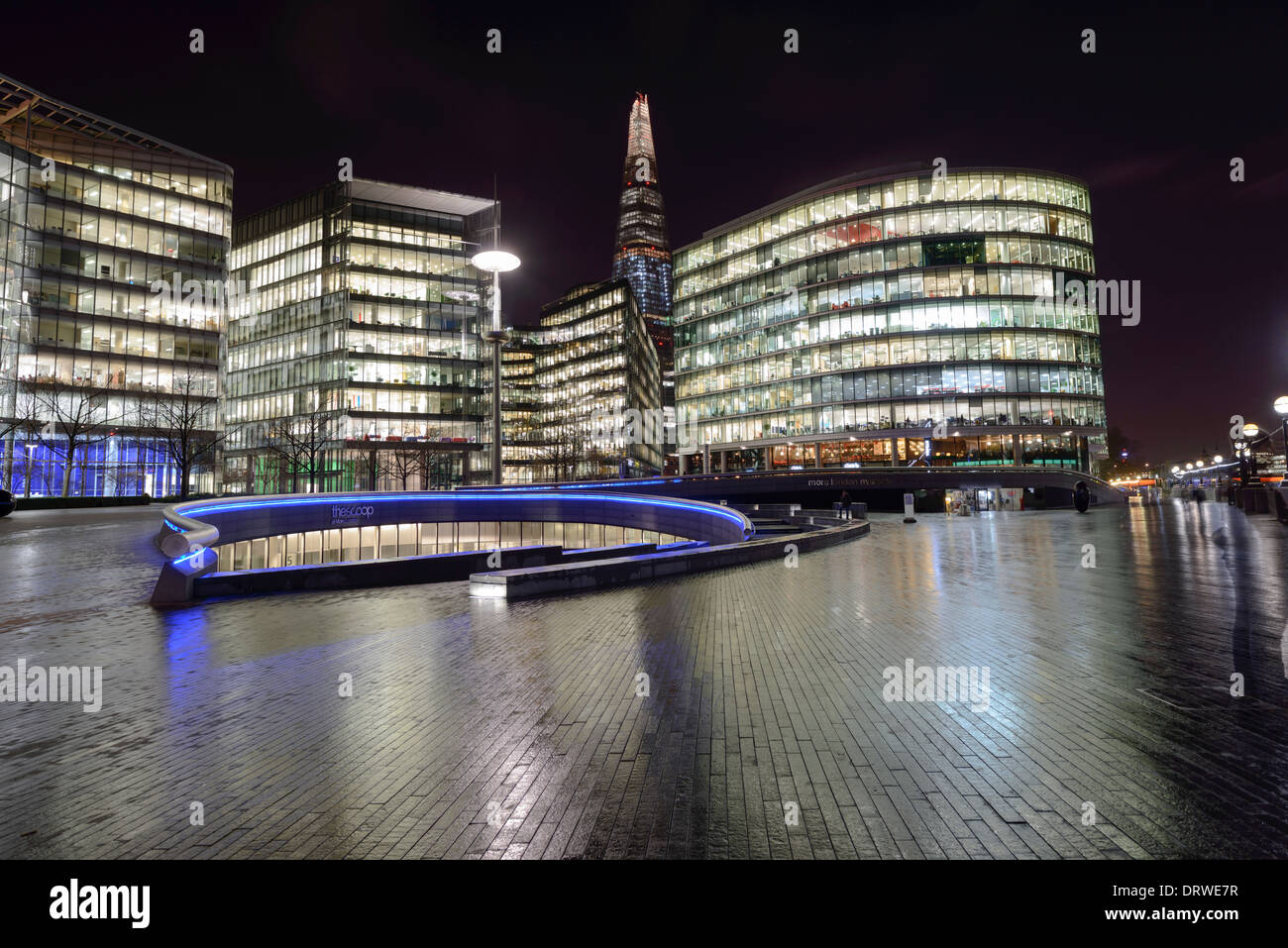 More London Development on the South Bank with the Shard, London ...