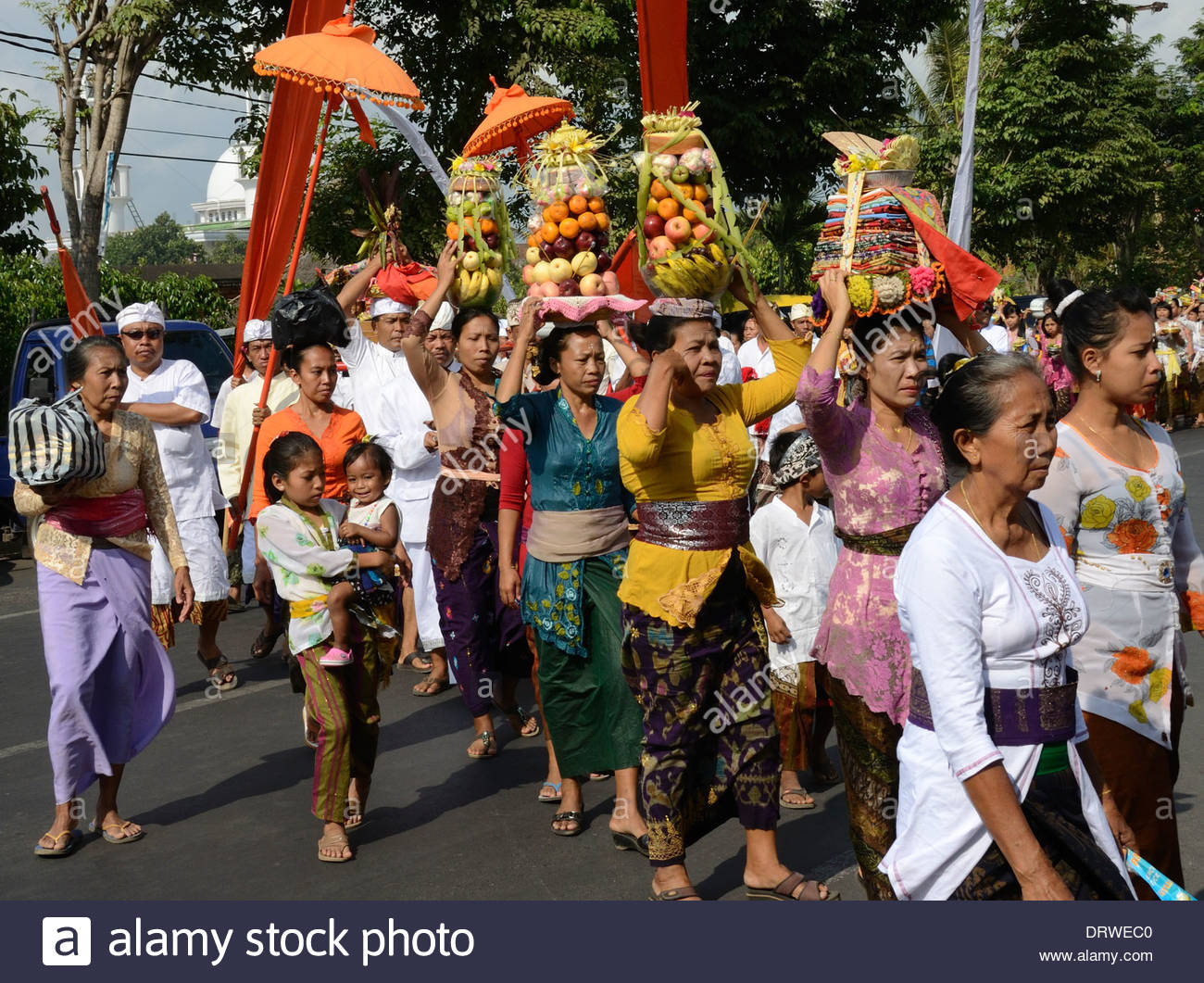 Balinese Traditional Temple Offerings Stock Photos & Balinese ...
