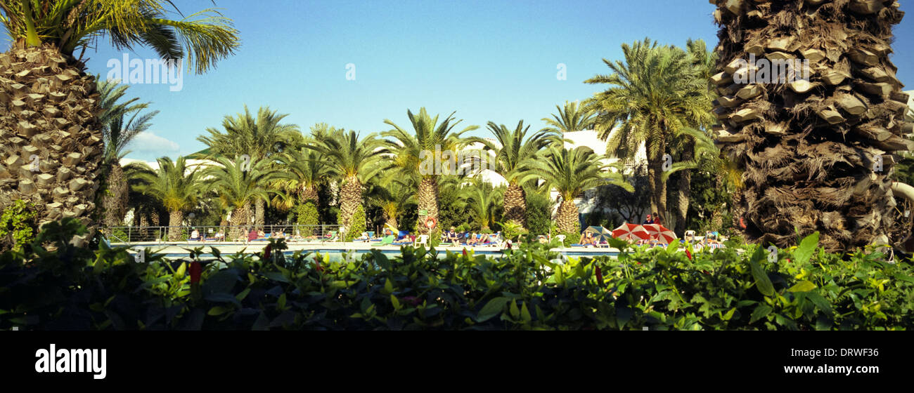 Swimming Pool at holiday resort Stock Photo - Alamy