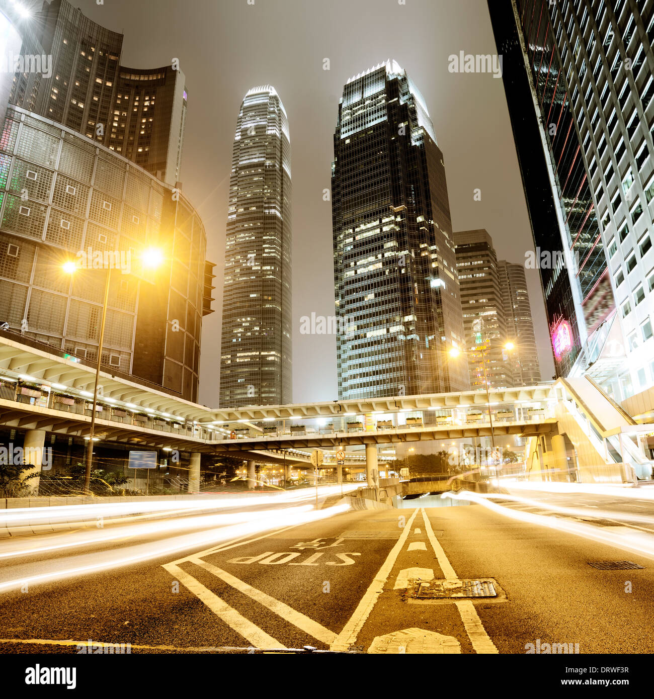 Fast moving cars at night Stock Photo - Alamy