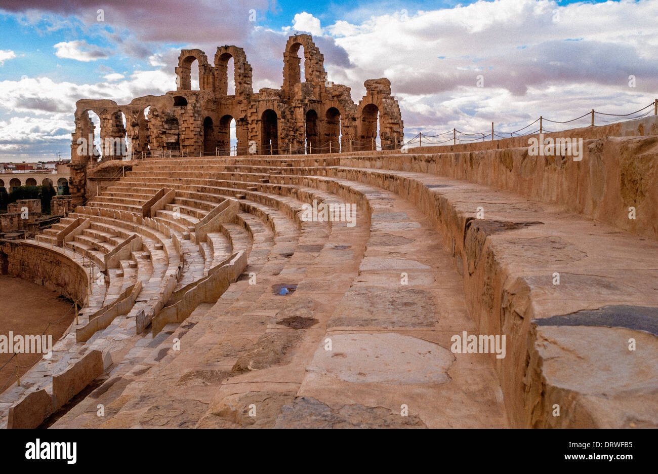 El Djem Amphitheatre, Tunisia Stock Photo - Alamy
