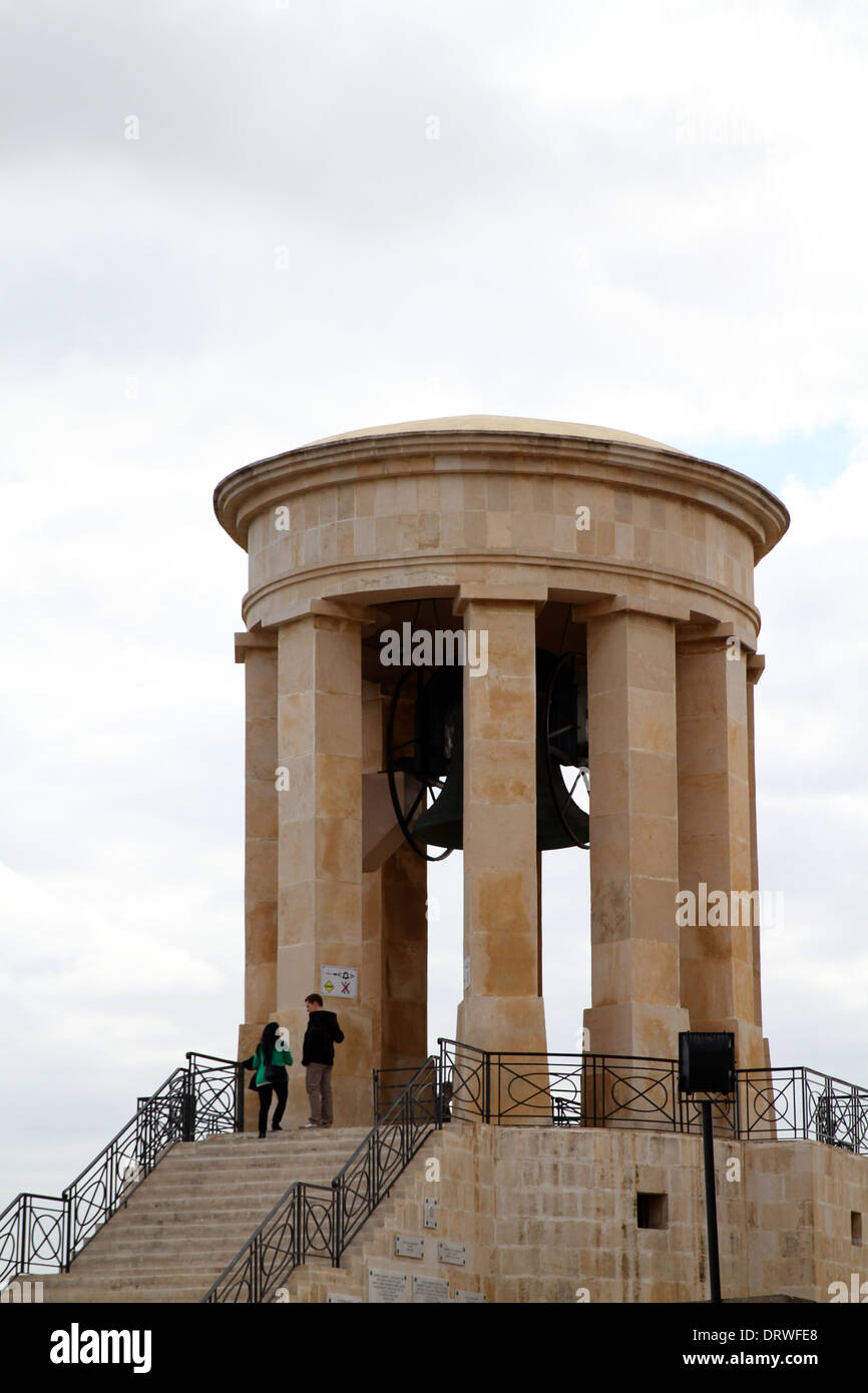 Siege Bell War Memorial Malta High Resolution Stock Photography and ...