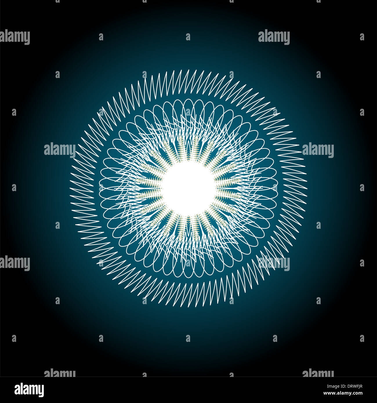 Blue Indian ornament Stock Photo - Alamy