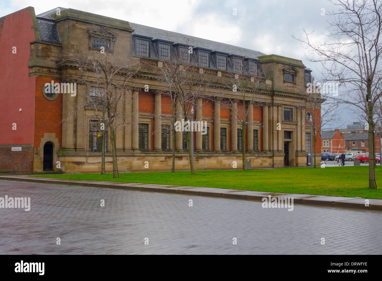 Central Library, known as a Carnegie Library built 1912 in Centre ...
