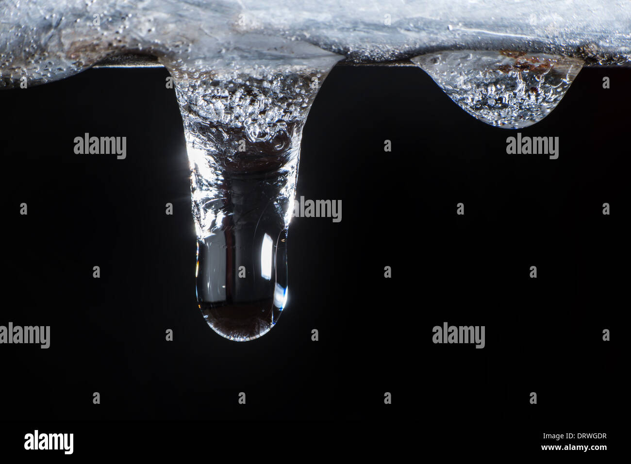 Icicle ice cold water drops hi-res stock photography and images - Alamy